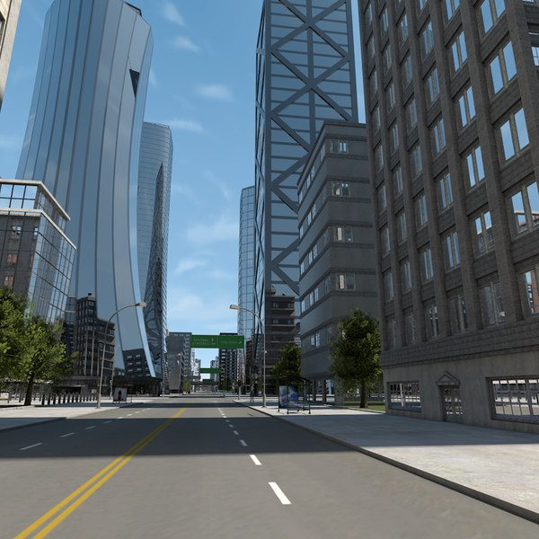 cityscape city 3d model
