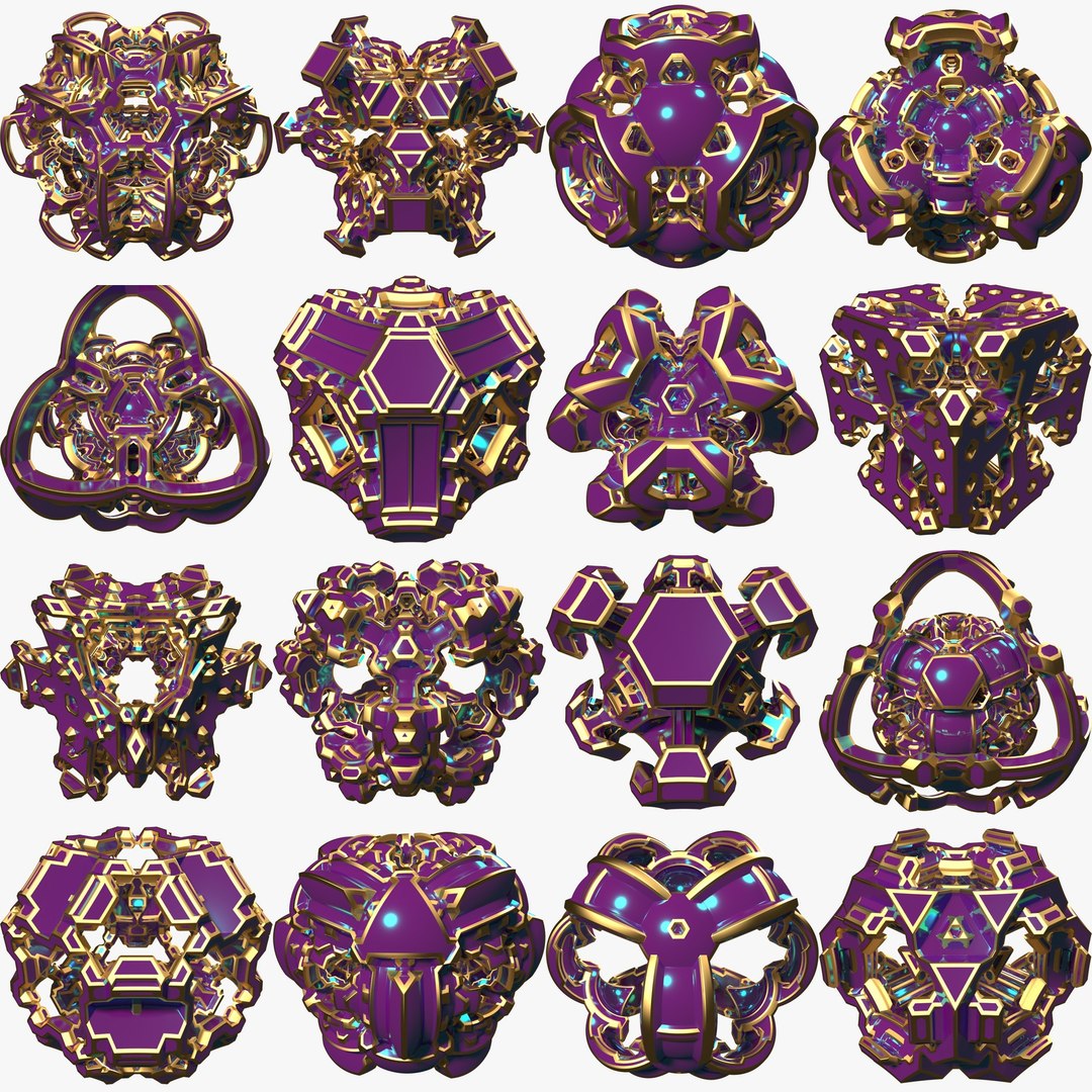 3D Abstract Shape Model - TurboSquid 1206834