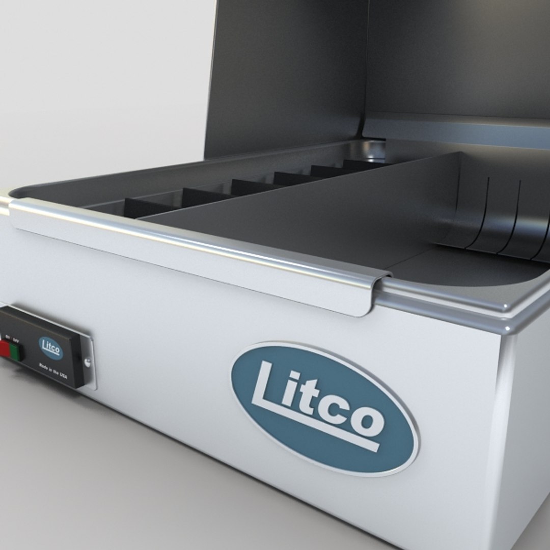 3d Commercial Fry Station