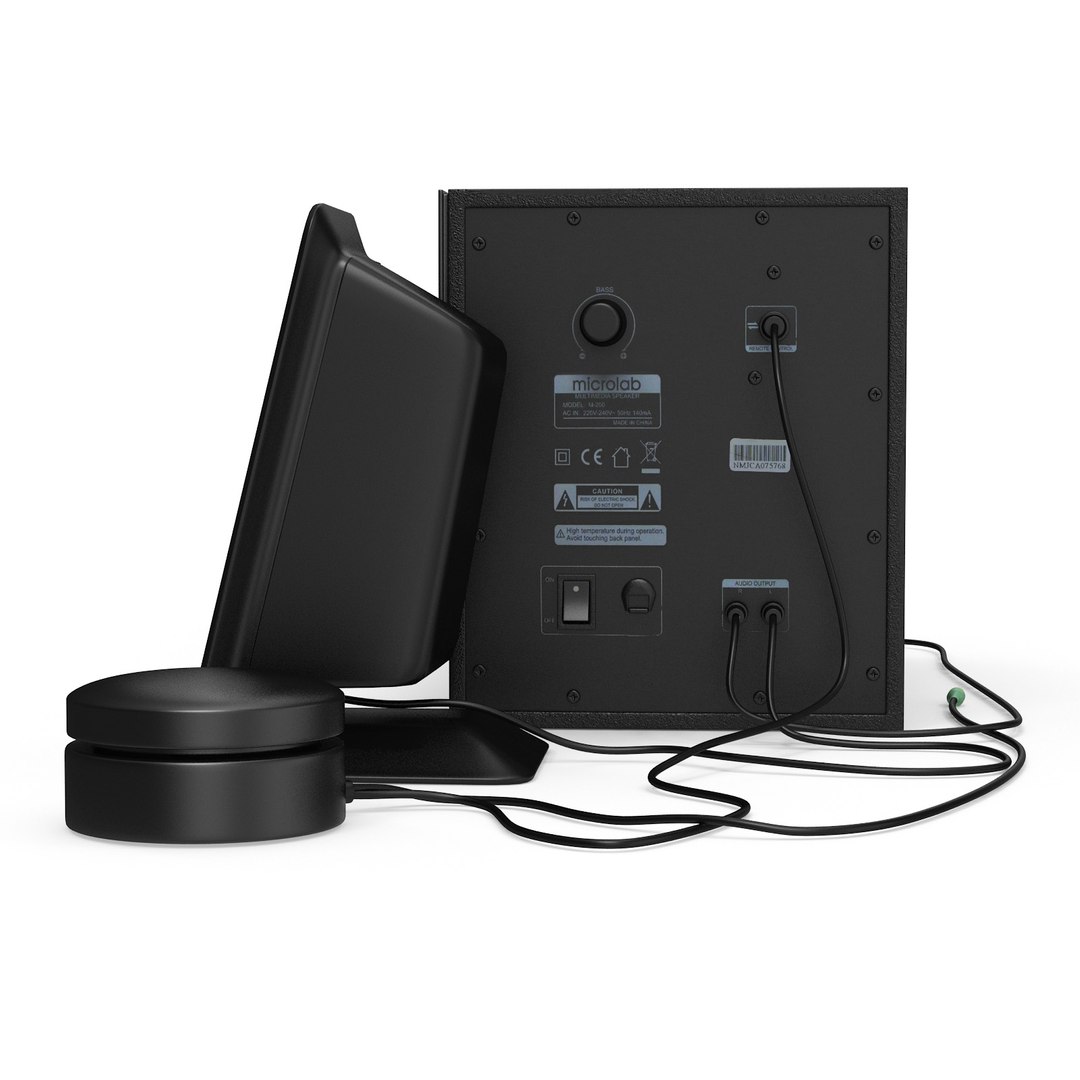 3d Model Microlab M200