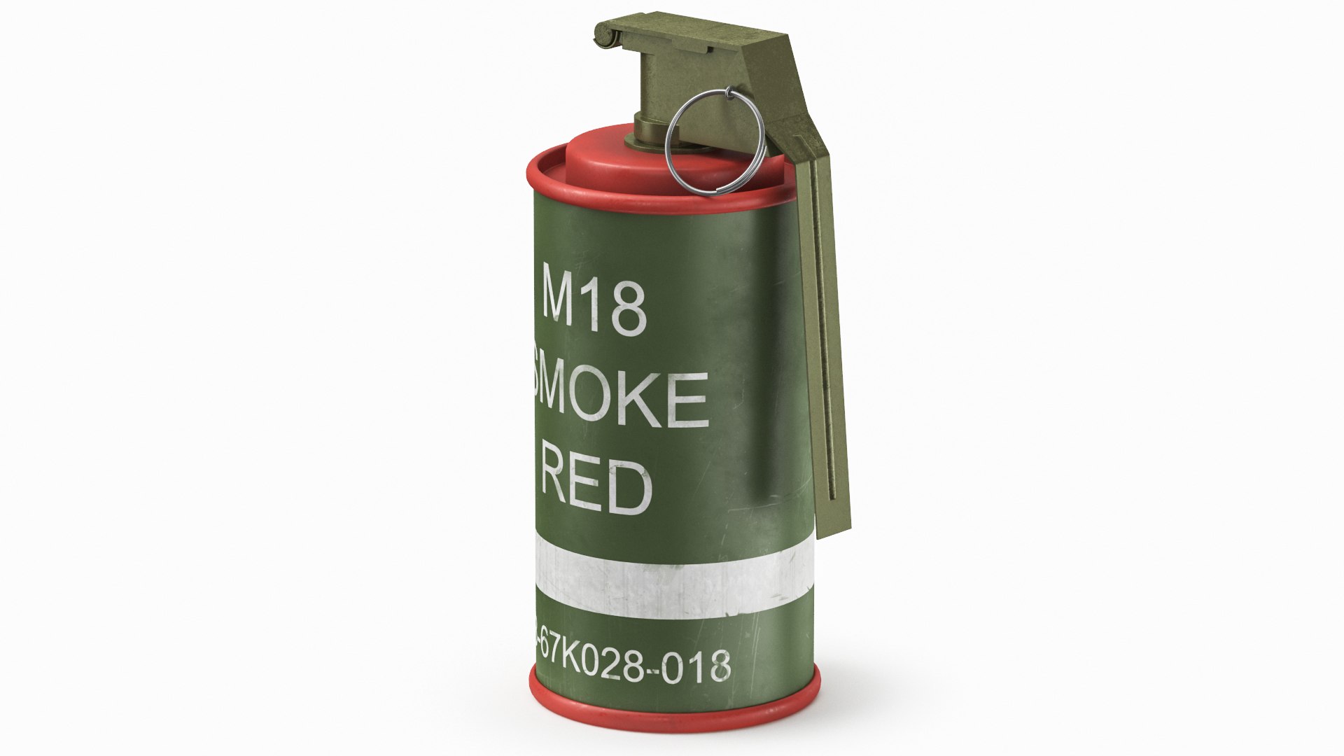 M18 Smoke Grenade 02 Model - TurboSquid 2099626