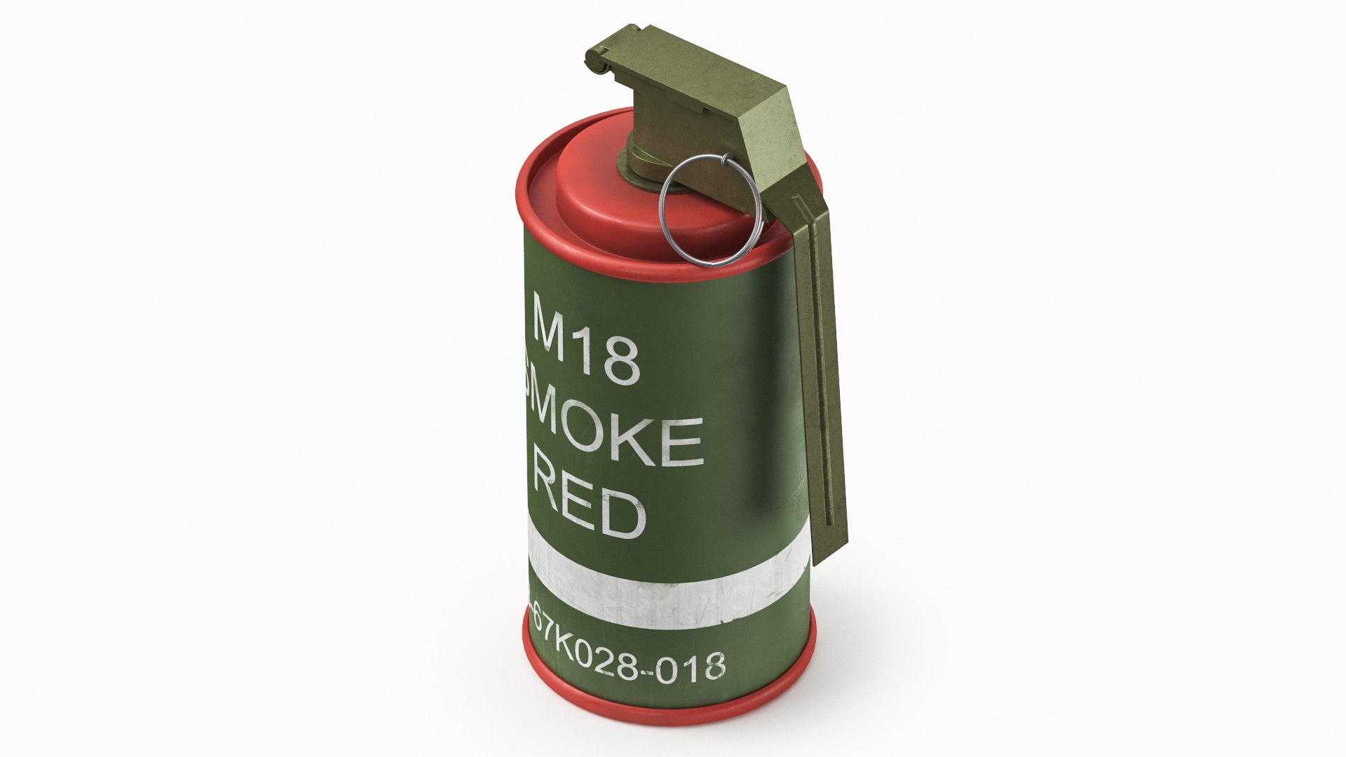 M18 Smoke Grenade 02 Model - TurboSquid 2099626