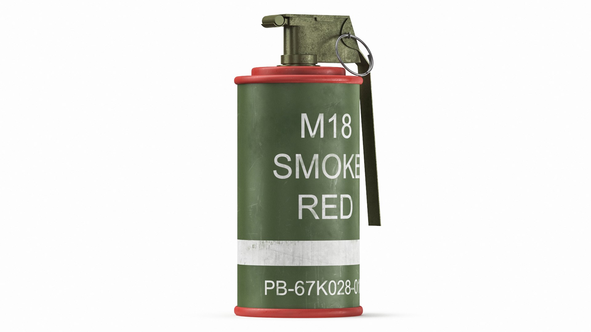 M18 Smoke Grenade 02 Model - TurboSquid 2099626