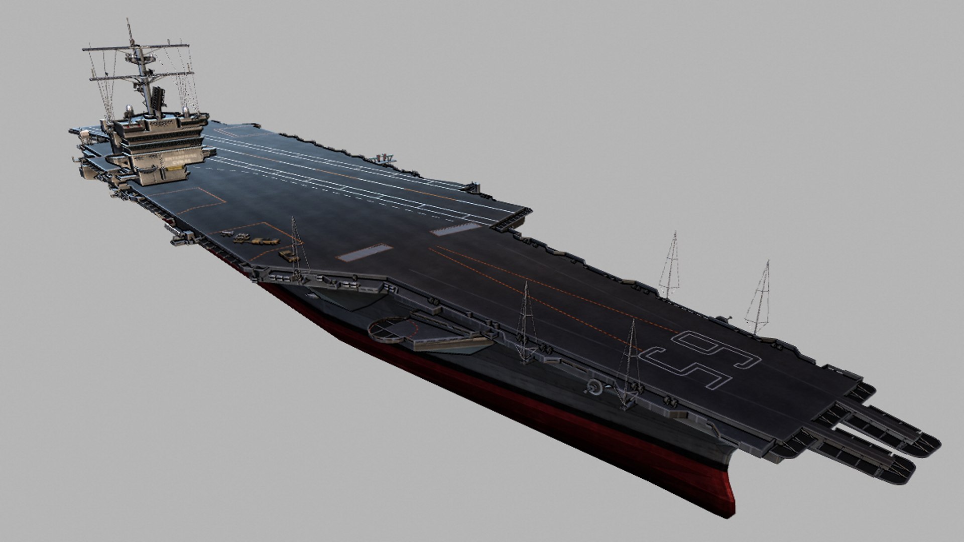 3D Aircraft Carrier TP13 Model - TurboSquid 1793678