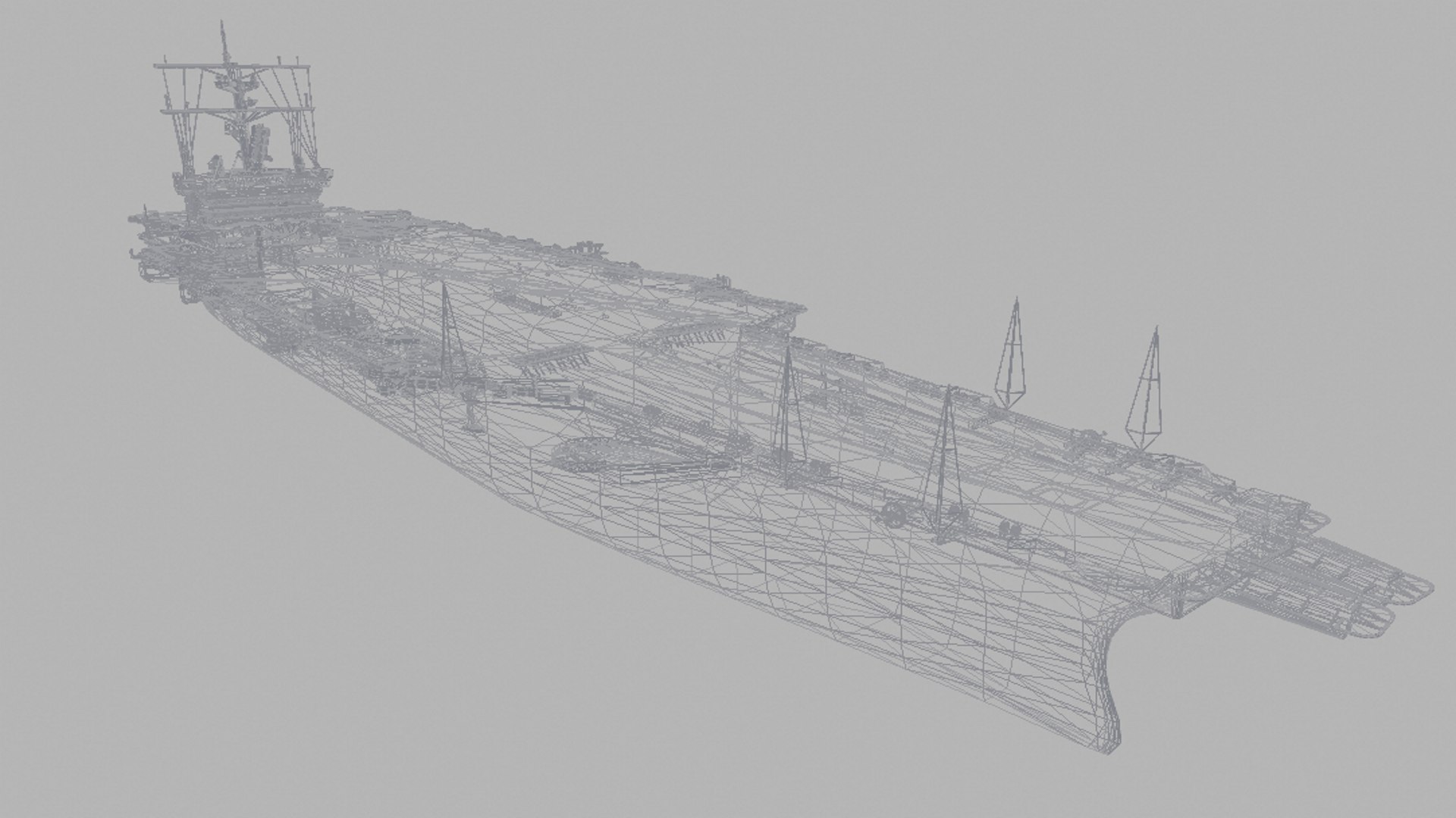 3D Aircraft Carrier TP13 Model - TurboSquid 1793678