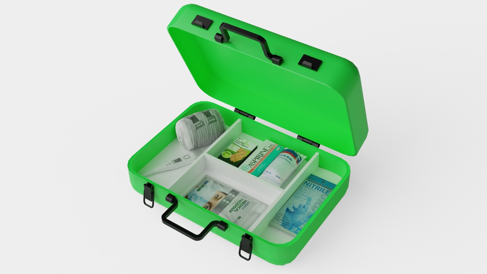 First Aid 3D Model - TurboSquid 1807682