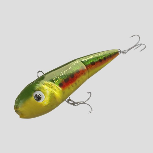 3d lure model