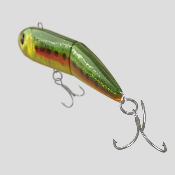 3d lure model