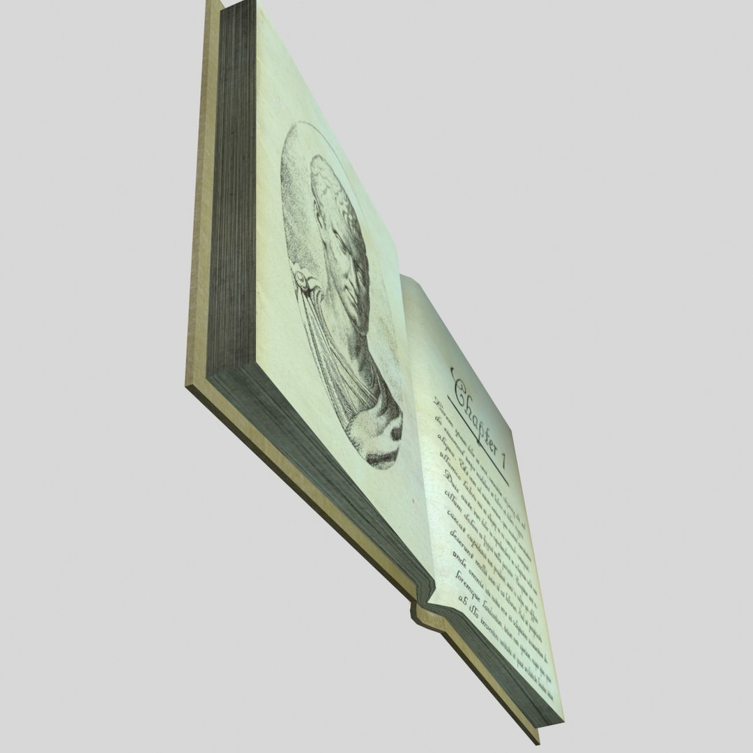 3d Book Page