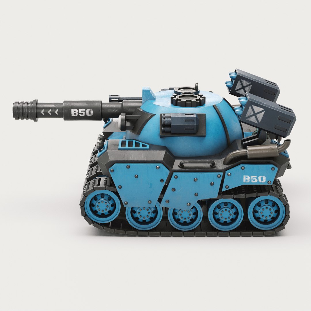 Concept Tank 04 model - TurboSquid 1928747