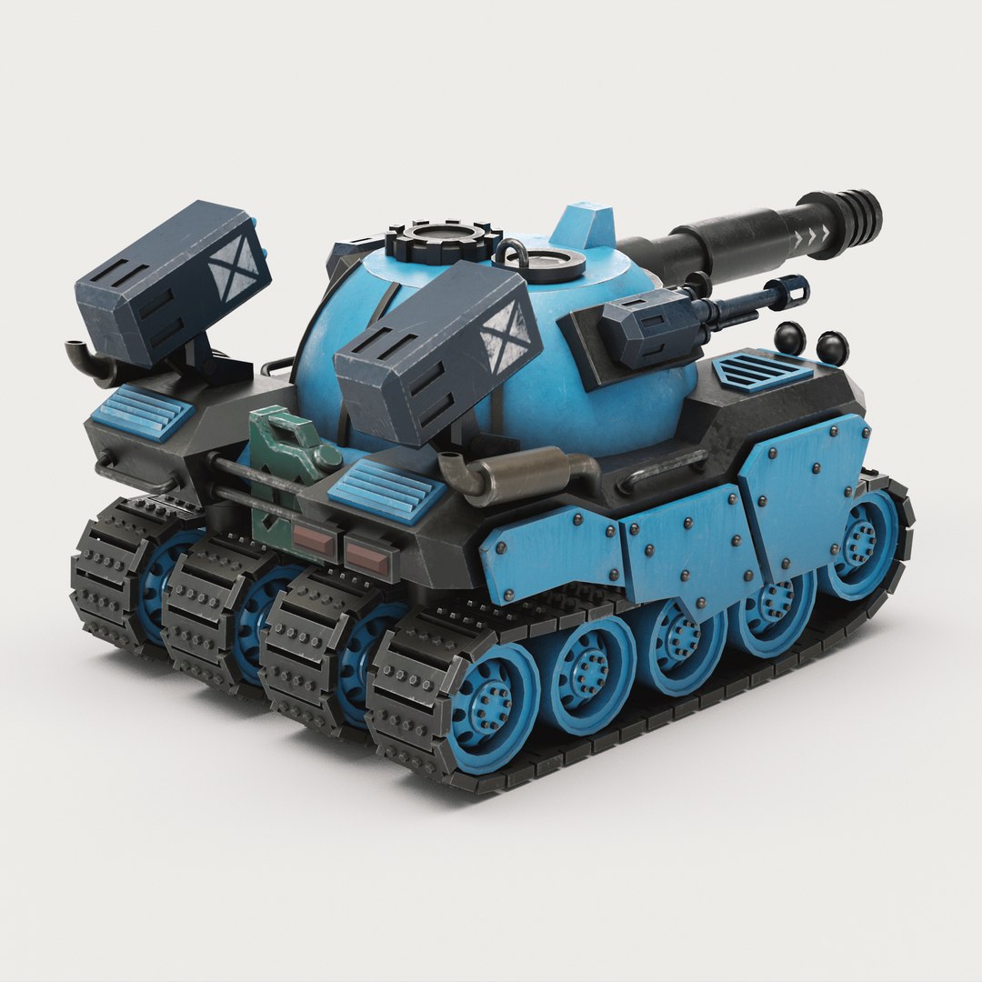 Concept Tank 04 model - TurboSquid 1928747