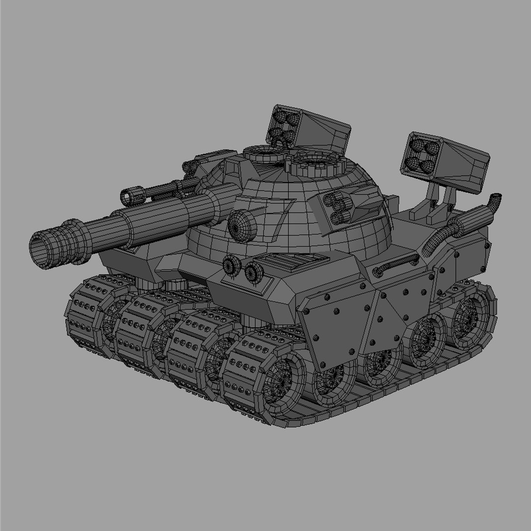 Concept Tank 04 model - TurboSquid 1928747