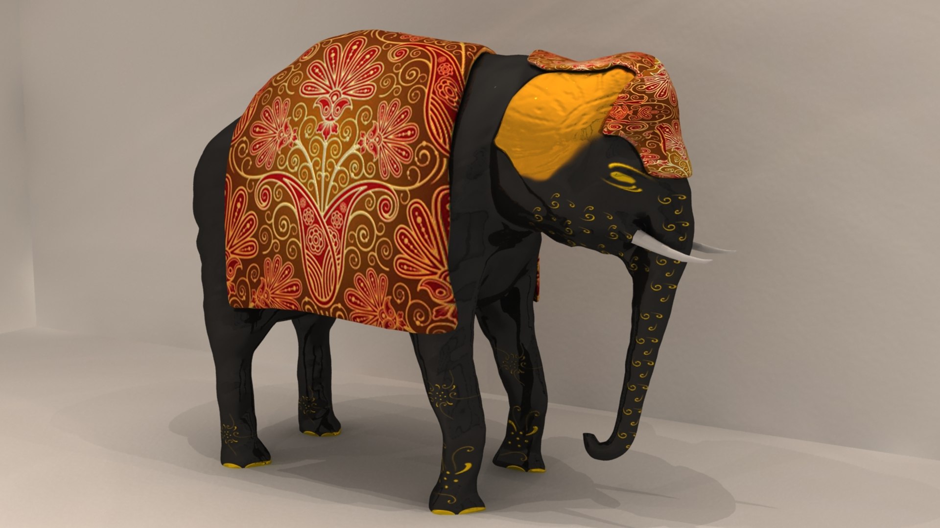 maya traditional indian elephant