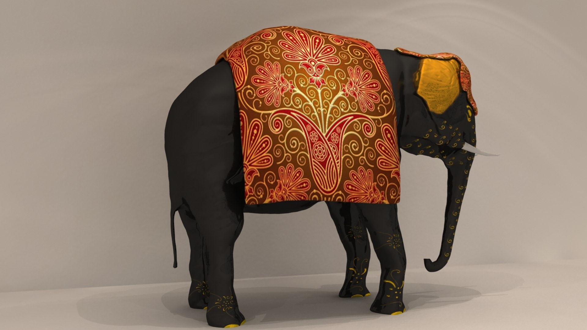 maya traditional indian elephant