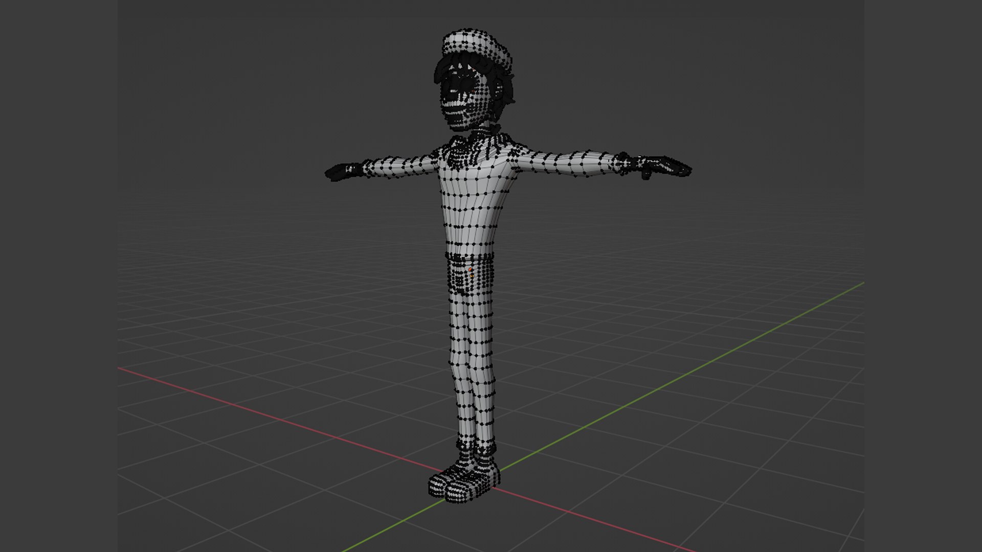 3D The Mime - TurboSquid 2041283