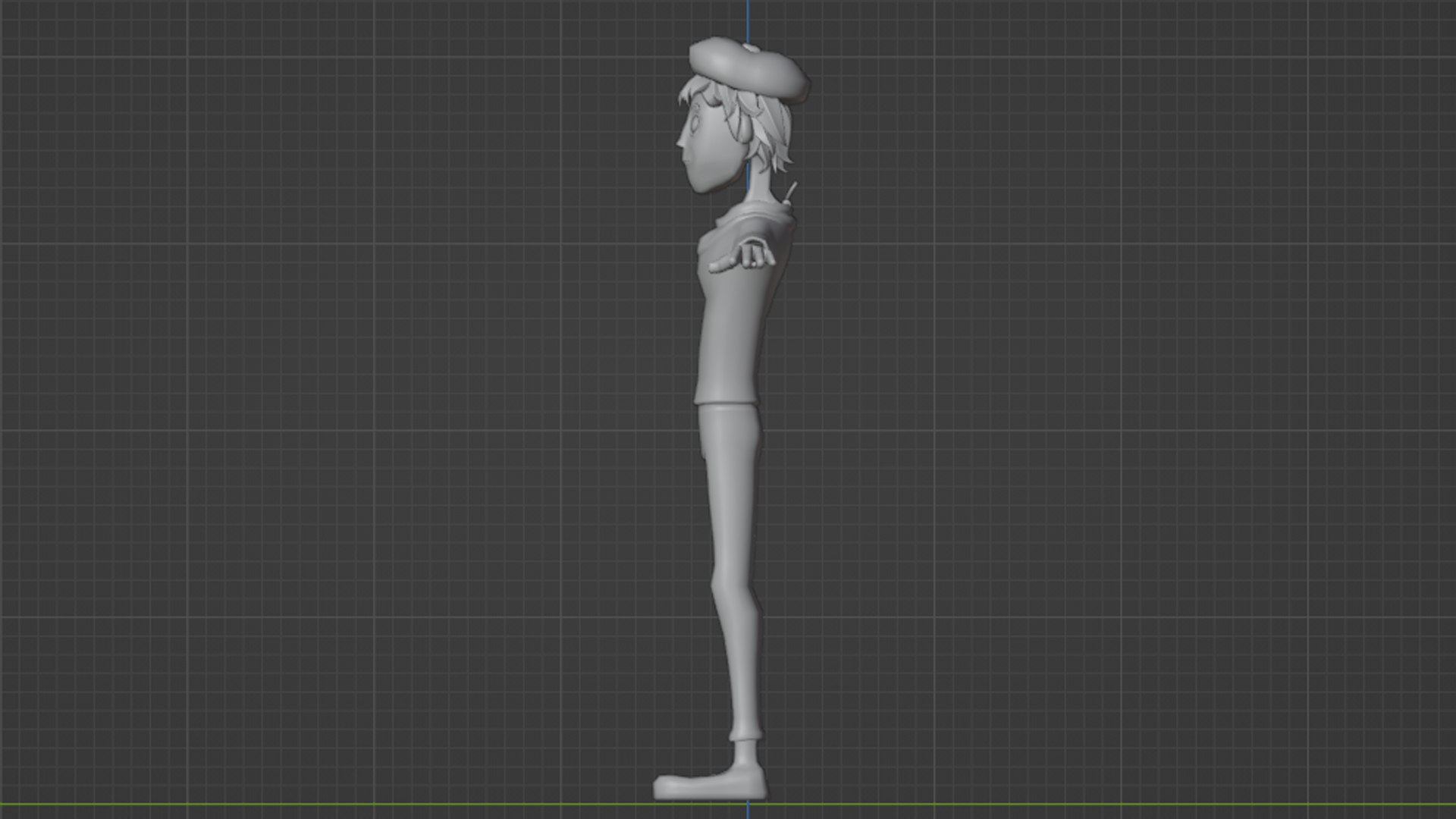 3D The Mime - TurboSquid 2041283