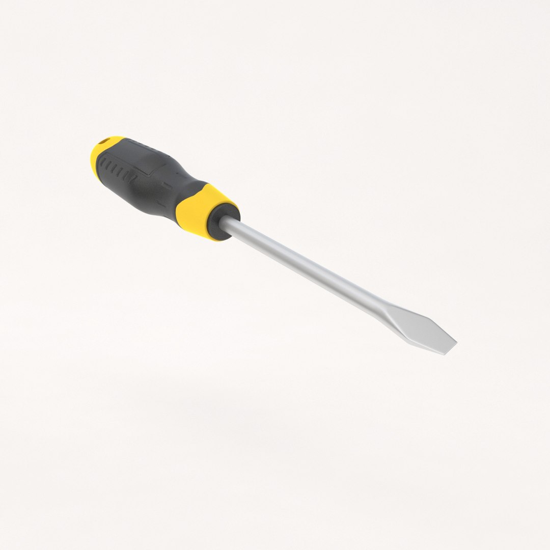 3d Screwdriver Tools Model