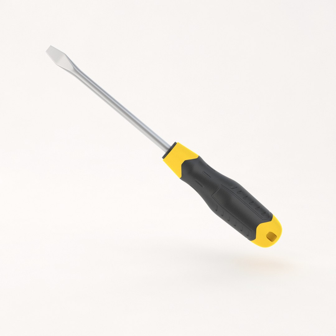 3d Screwdriver Tools Model