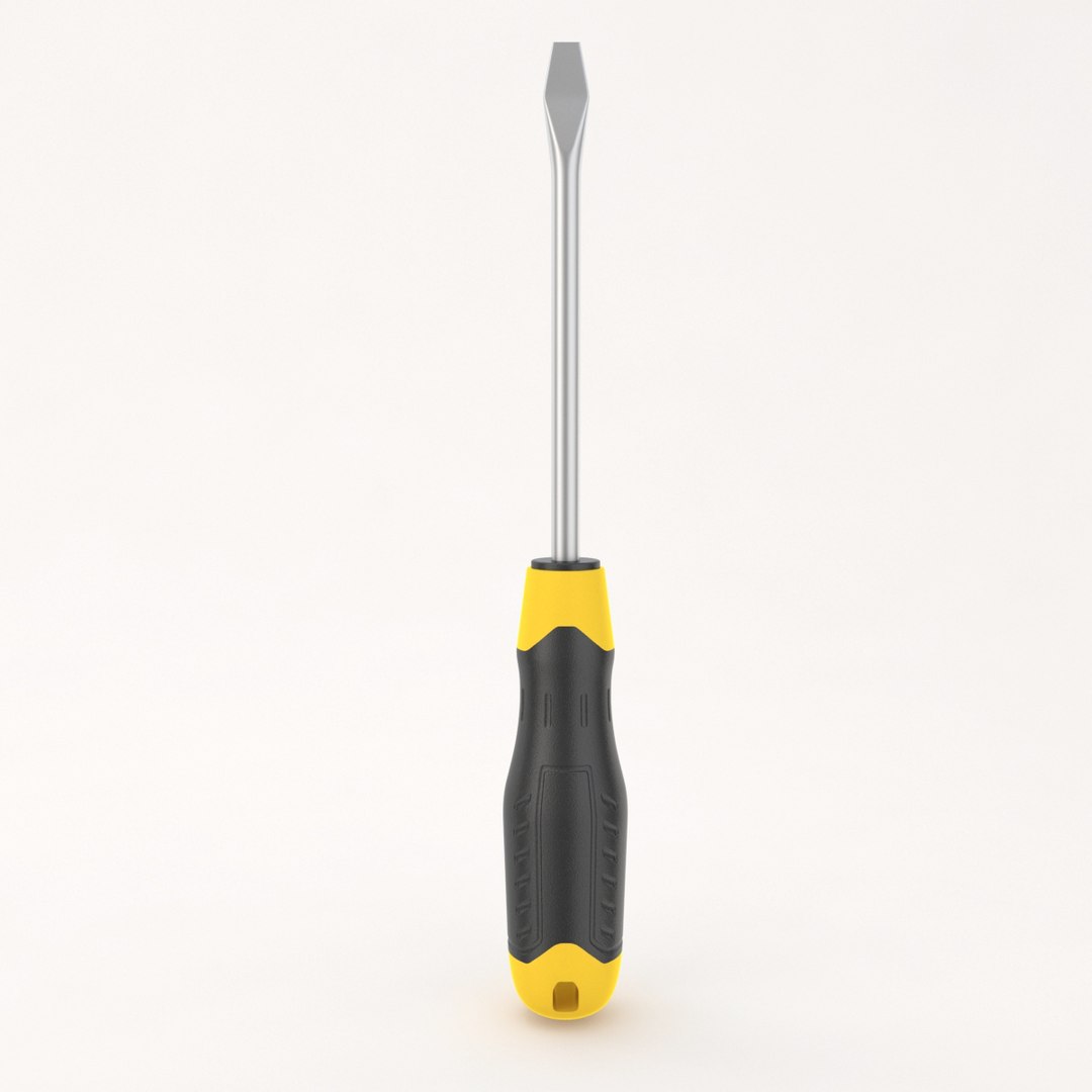 3d Screwdriver Tools Model