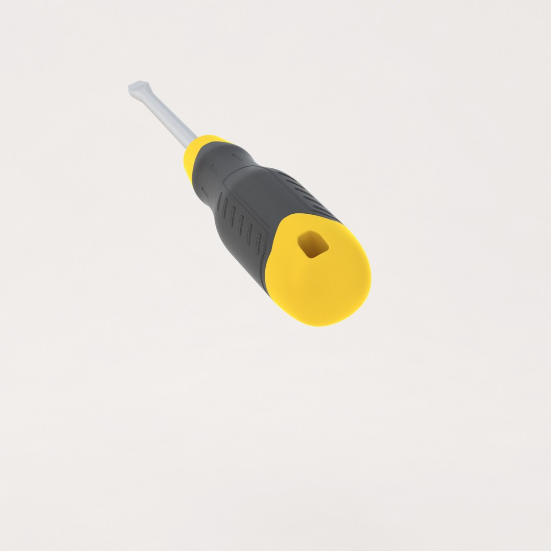 3d Screwdriver Tools Model