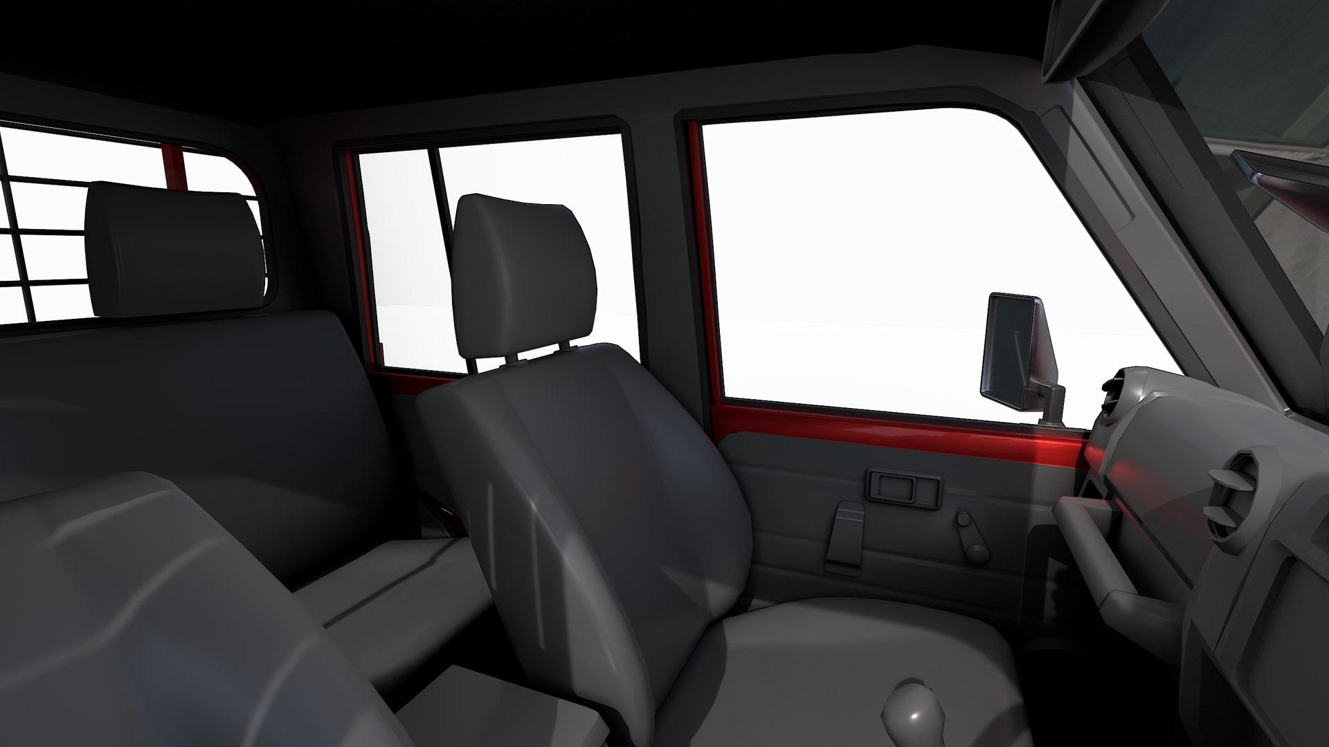 3D Model 2012 Toyota Land Cruiser J79 Workmate - TurboSquid 2148806