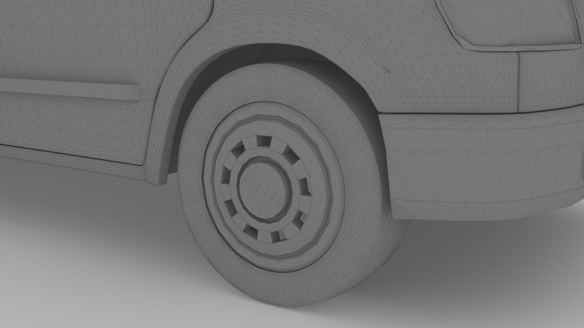 Donut Van 3D Model - TurboSquid 2365934