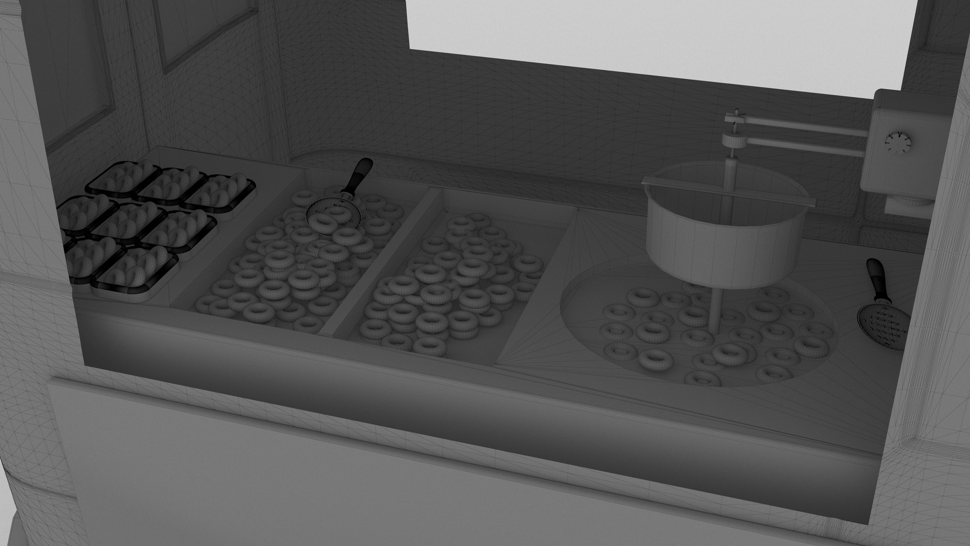 Donut Van 3D Model - TurboSquid 2365934