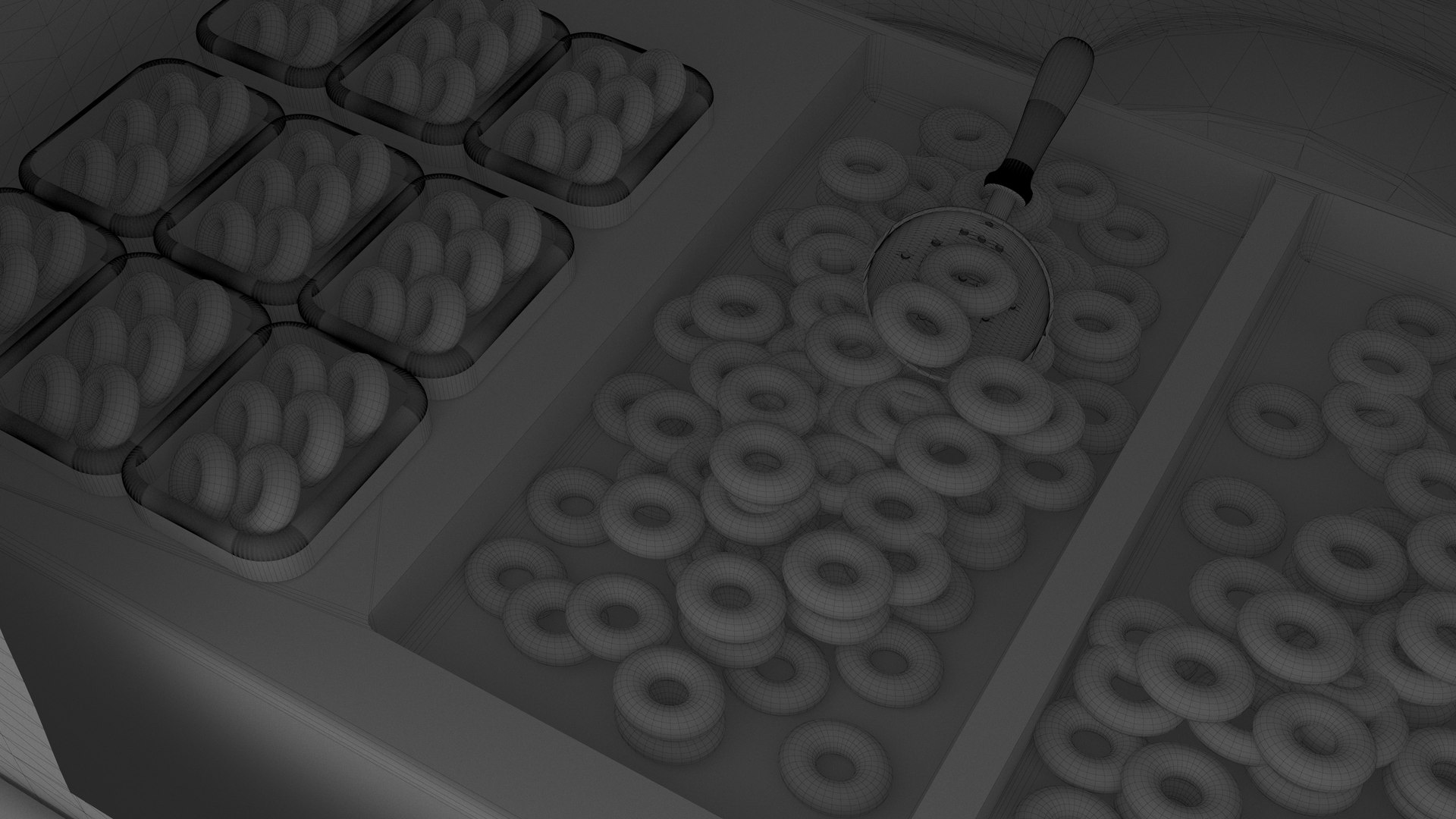 Donut Van 3D Model - TurboSquid 2365934