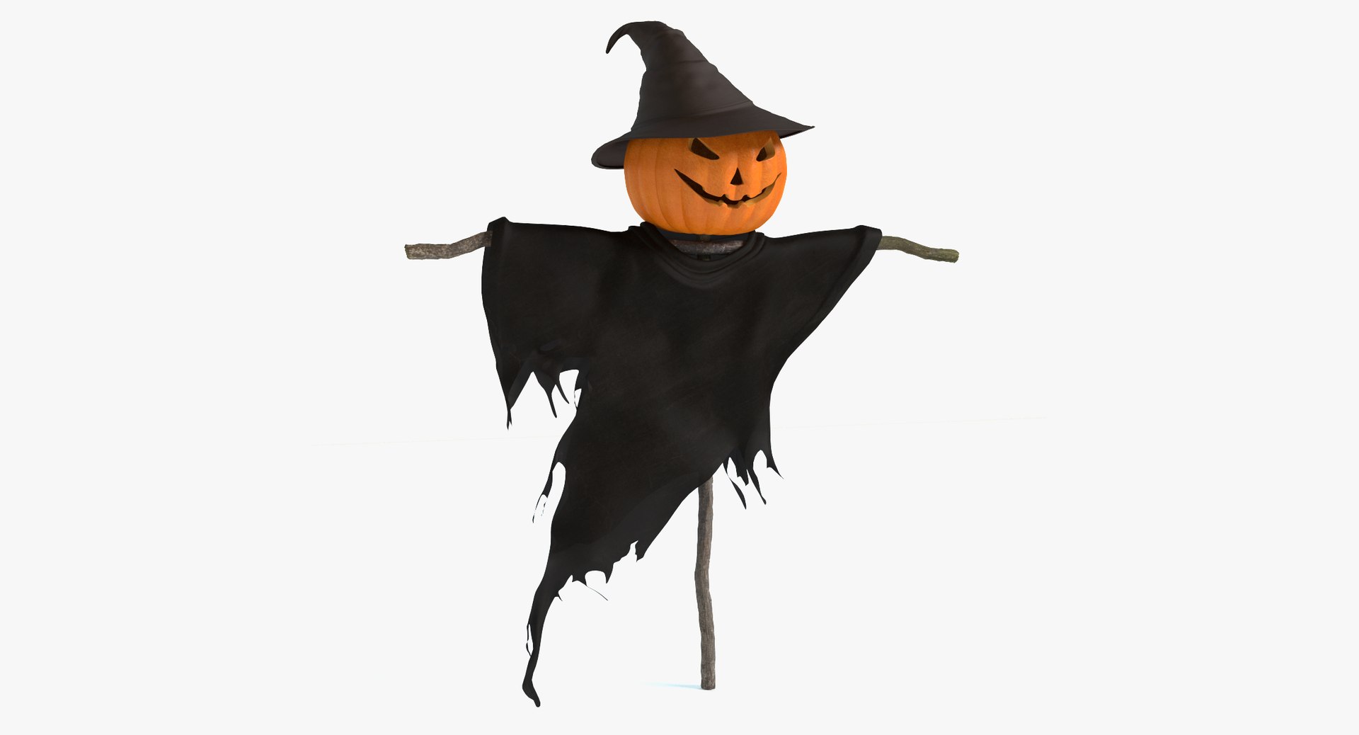 Scary Scarecrow 3d Max