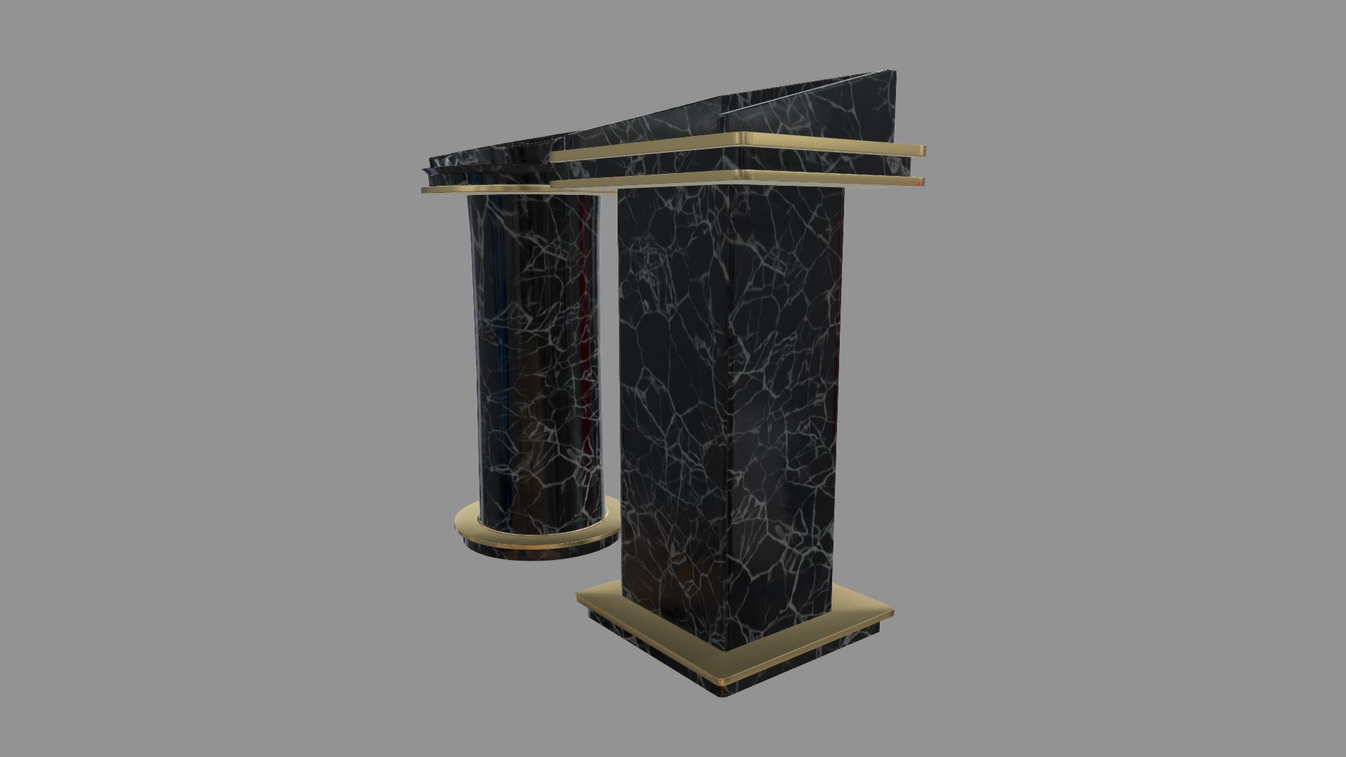 Modern Luxury Lectern Podium 3D Model - TurboSquid 2171068