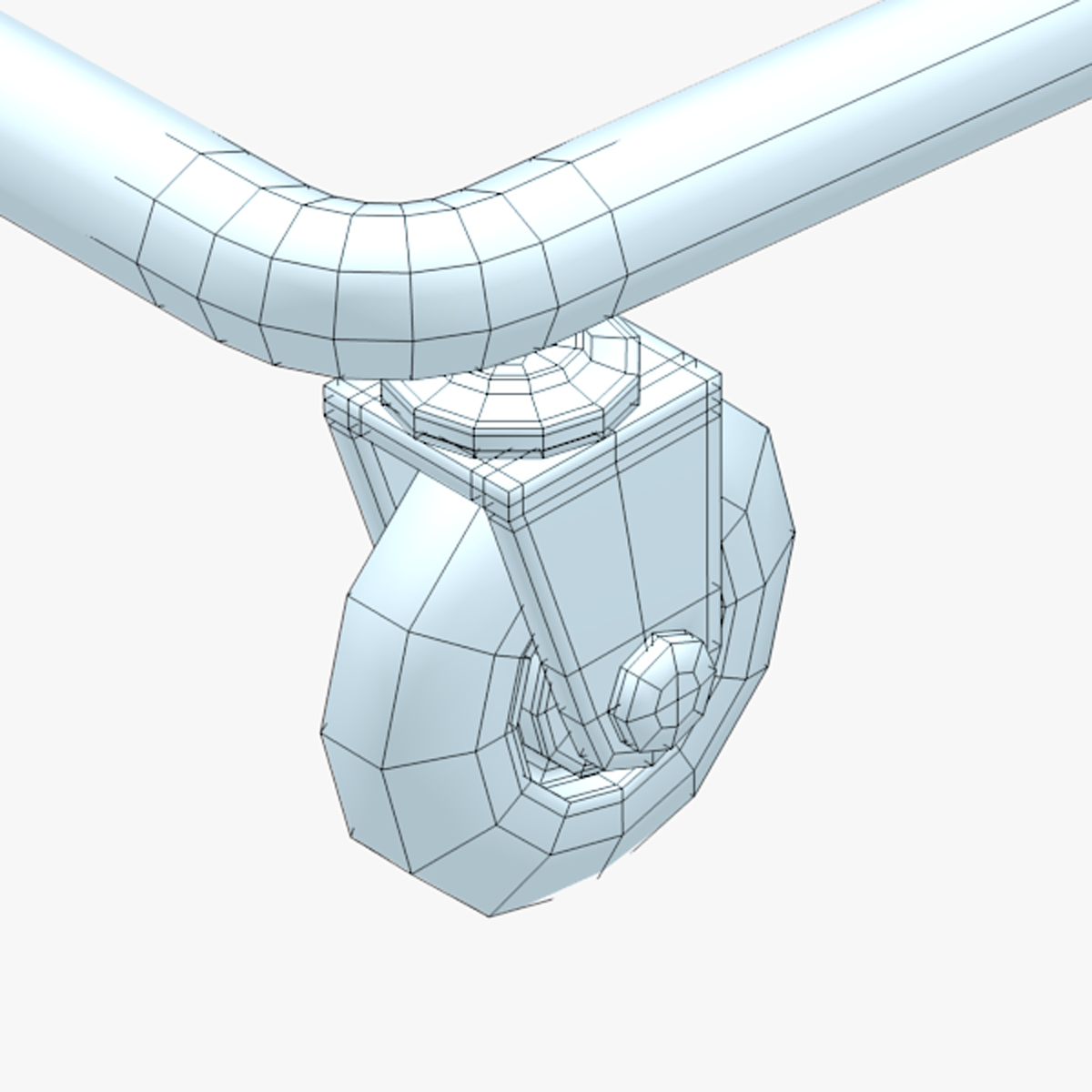 shopping cart 3d model