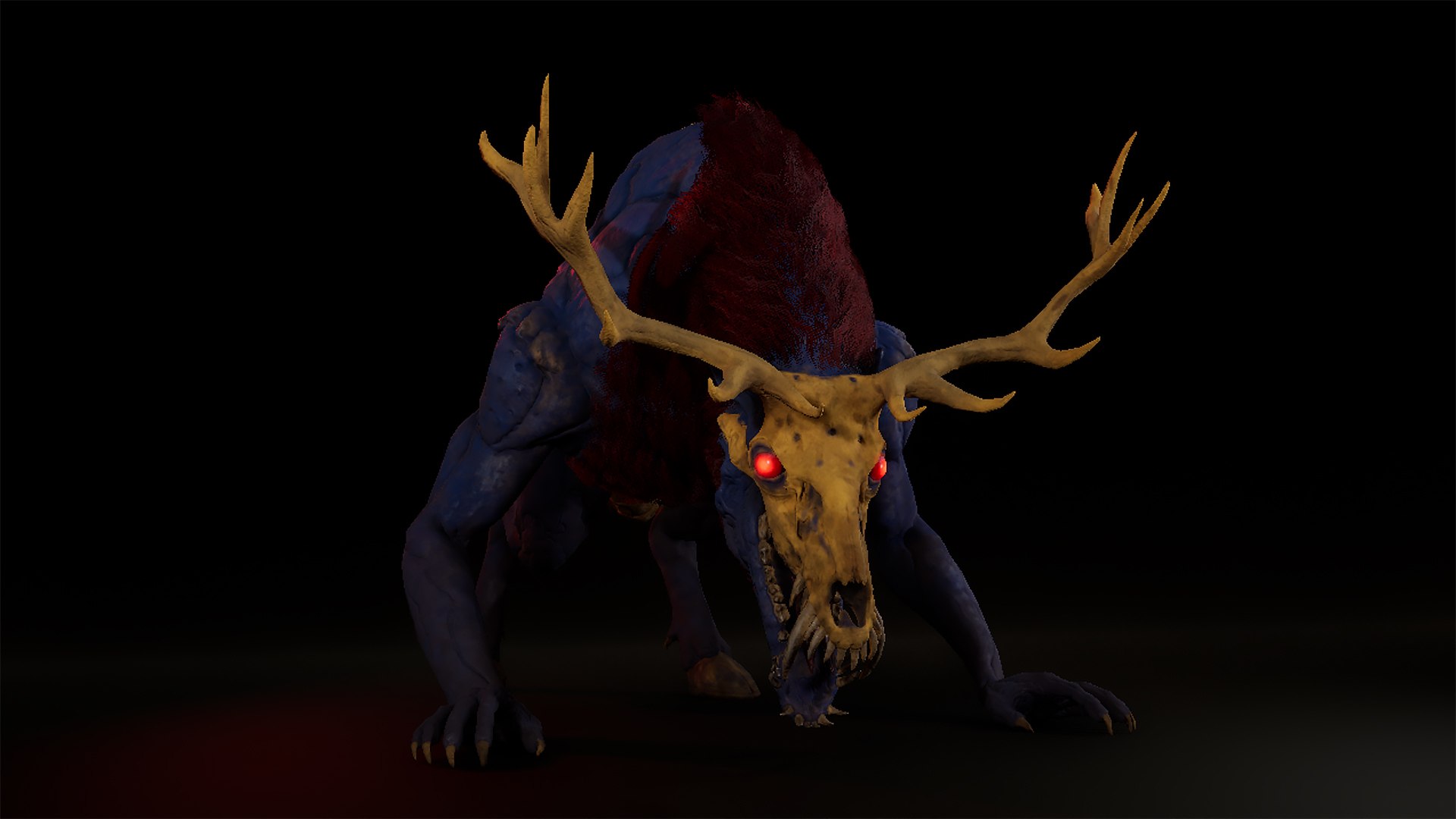 3D Wendigo Model - TurboSquid 2013054