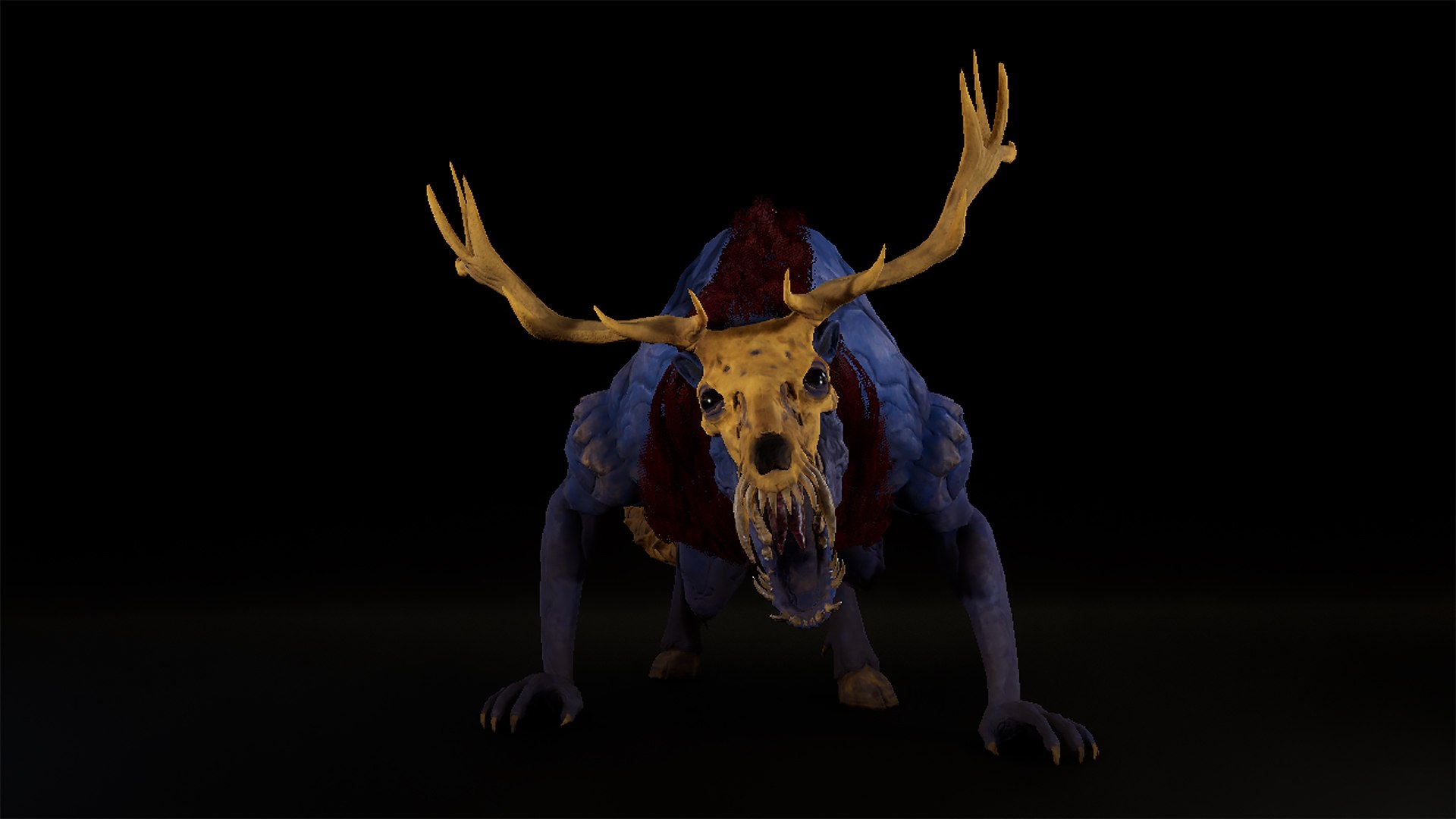 3D Wendigo Model - TurboSquid 2013054