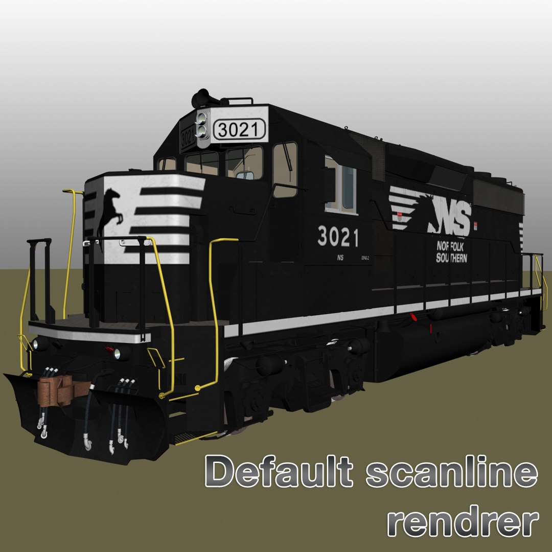 Max Emd Gp40-2 Railroad Engines