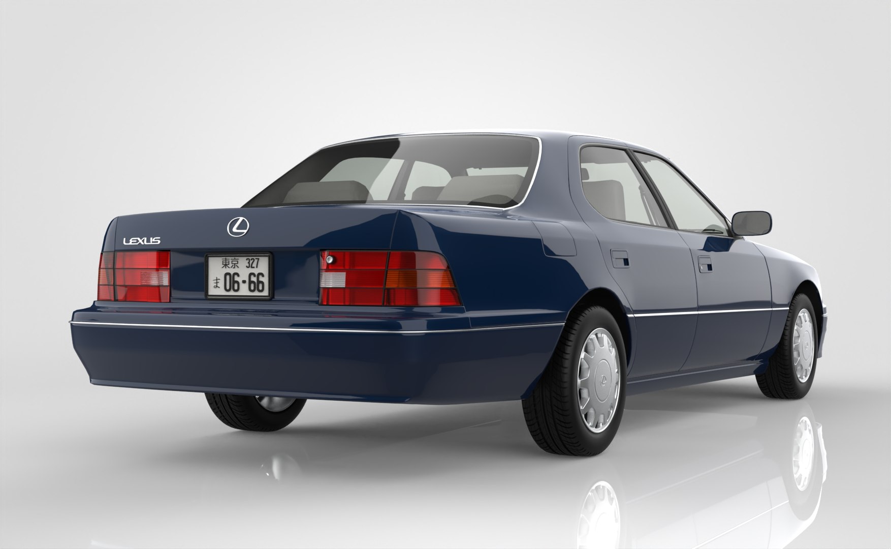 3D Lexus LS 400 1995 - TurboSquid 2287937