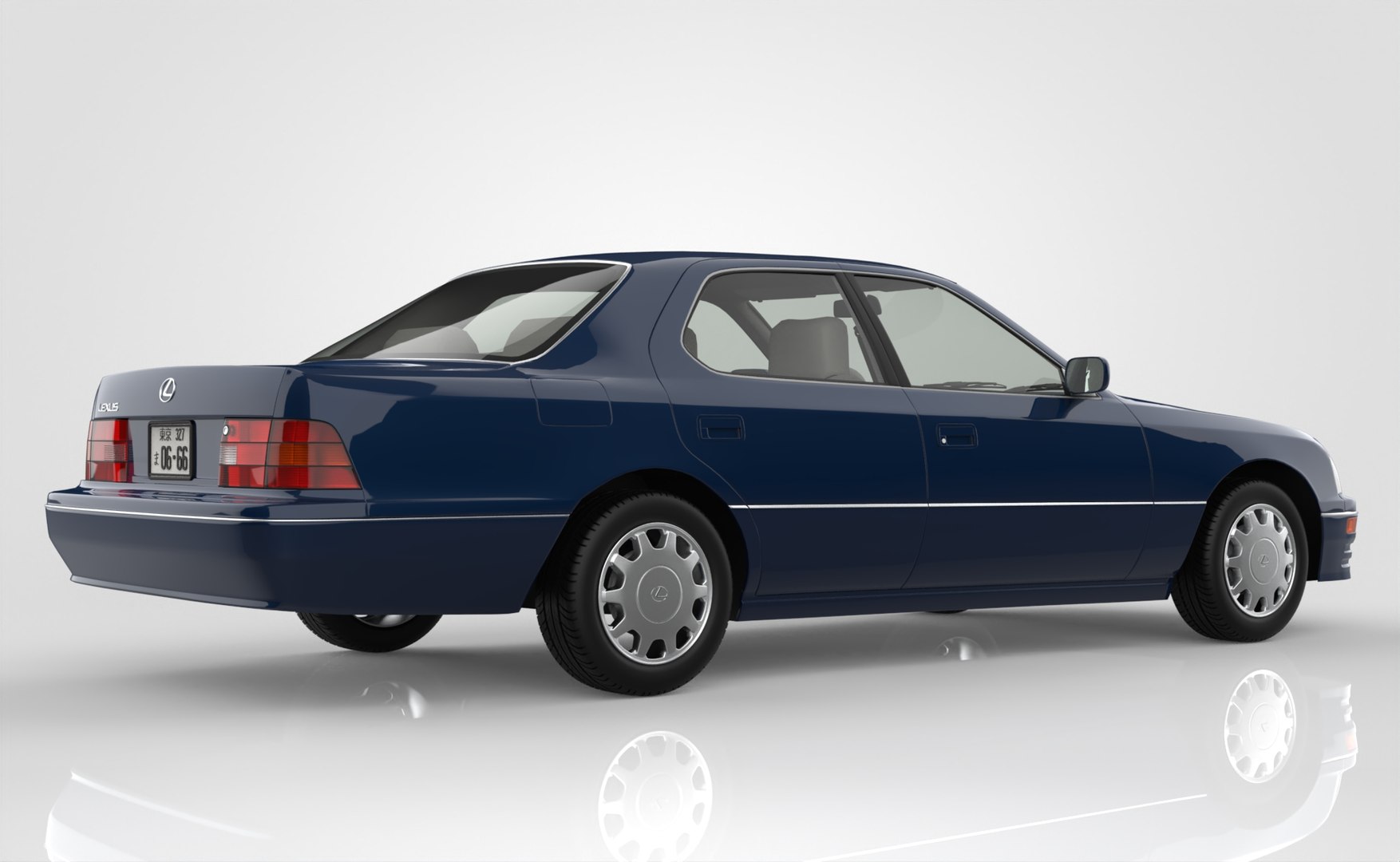 3D Lexus LS 400 1995 - TurboSquid 2287937