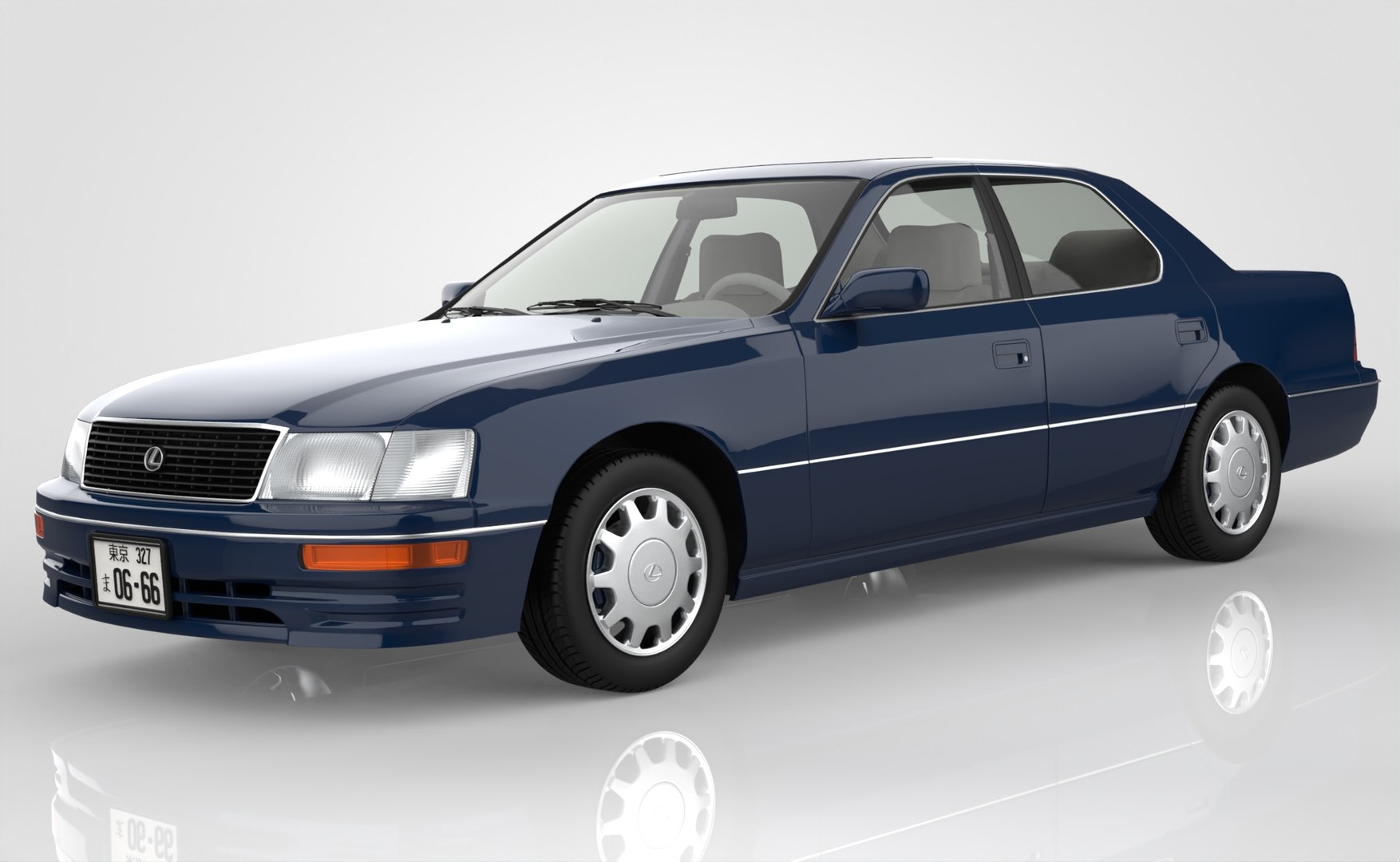 3D Lexus LS 400 1995 - TurboSquid 2287937