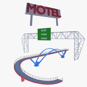 Free 3D Highway-Bridge Models | TurboSquid