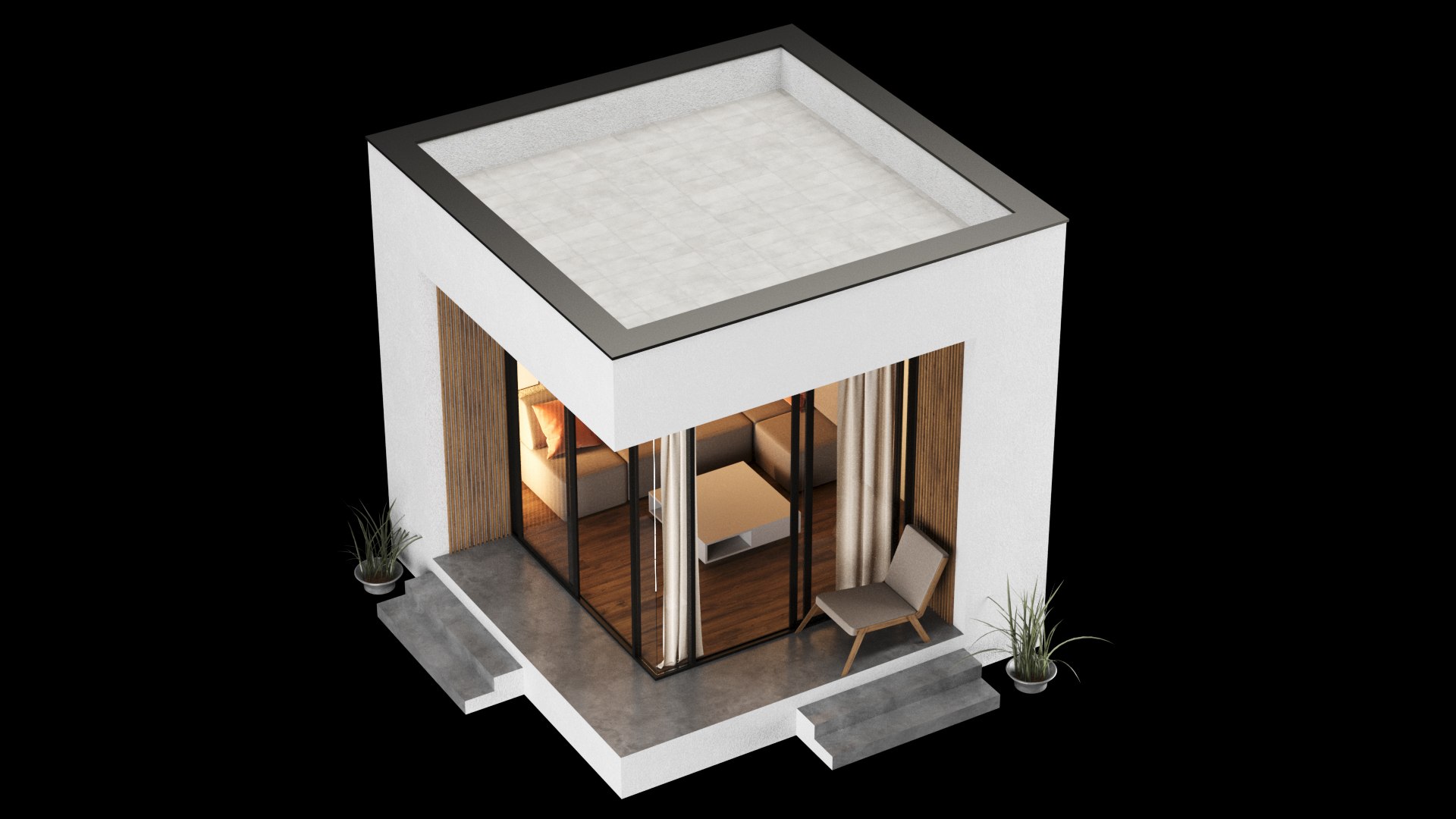 Small House 1 For 3d Max 2020 3D Model - TurboSquid 2384663
