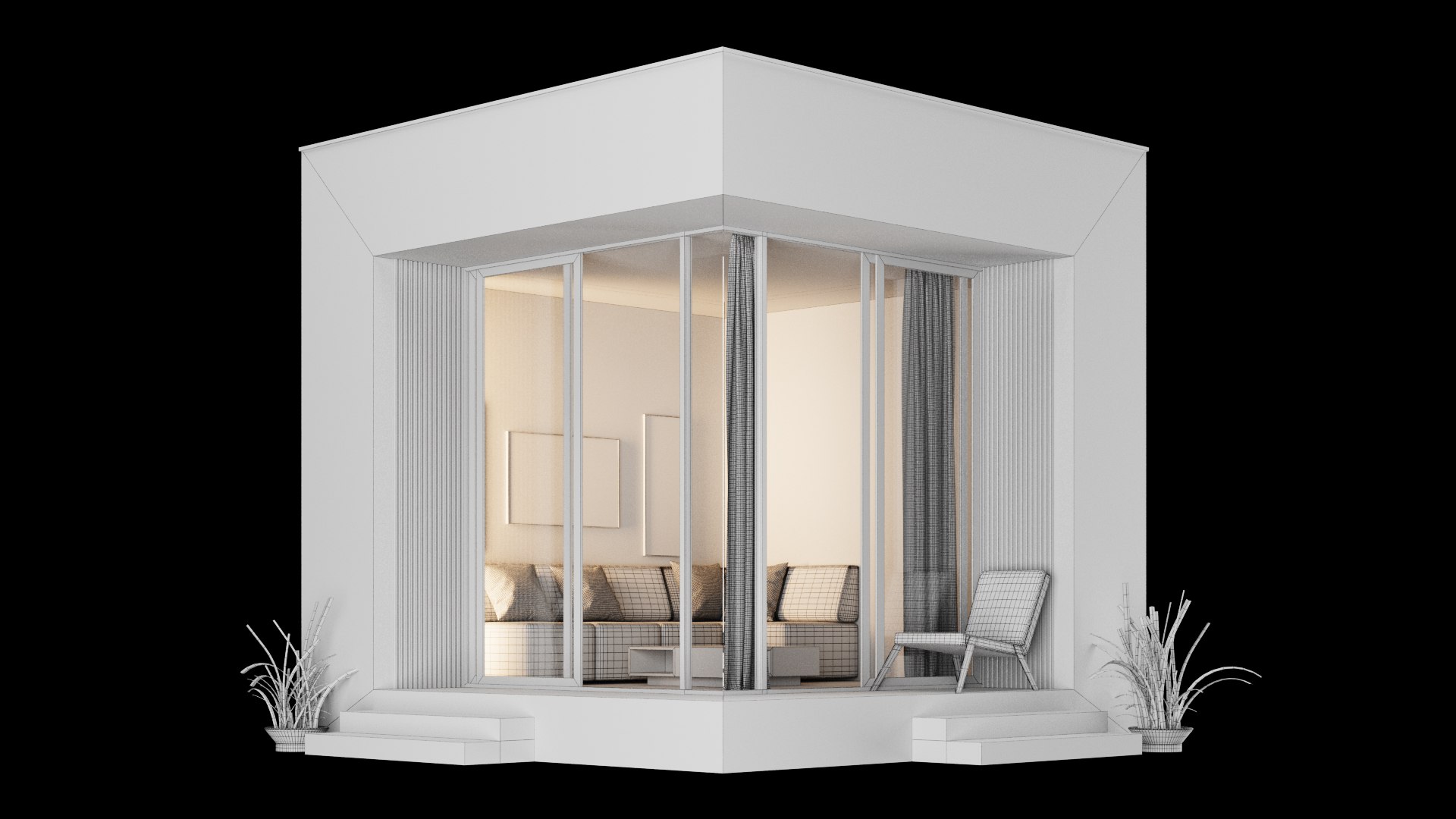 Small House 1 For 3d Max 2020 3D Model - TurboSquid 2384663