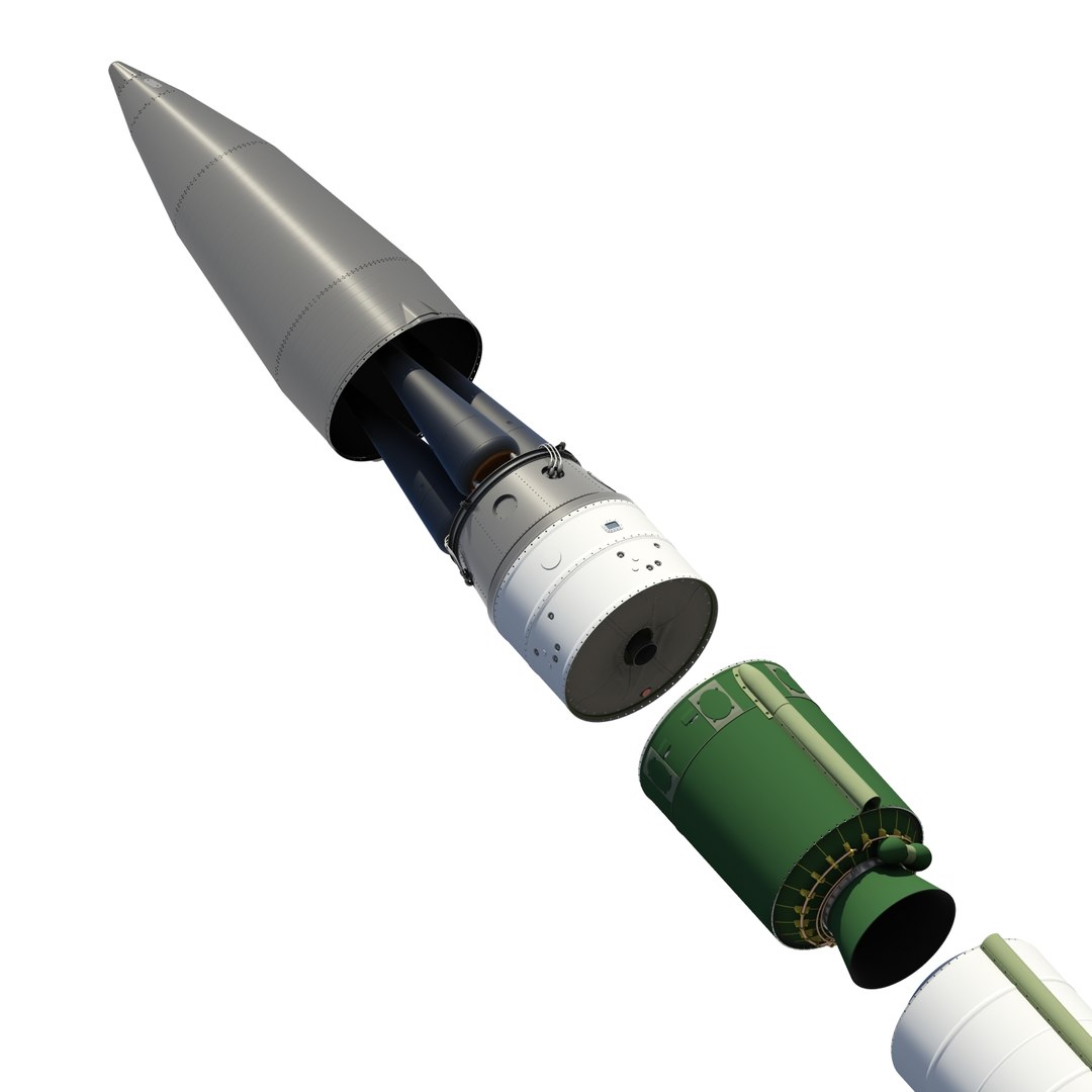 Minuteman-iii Intercontinental Ballistic 3D Model - TurboSquid 1219232
