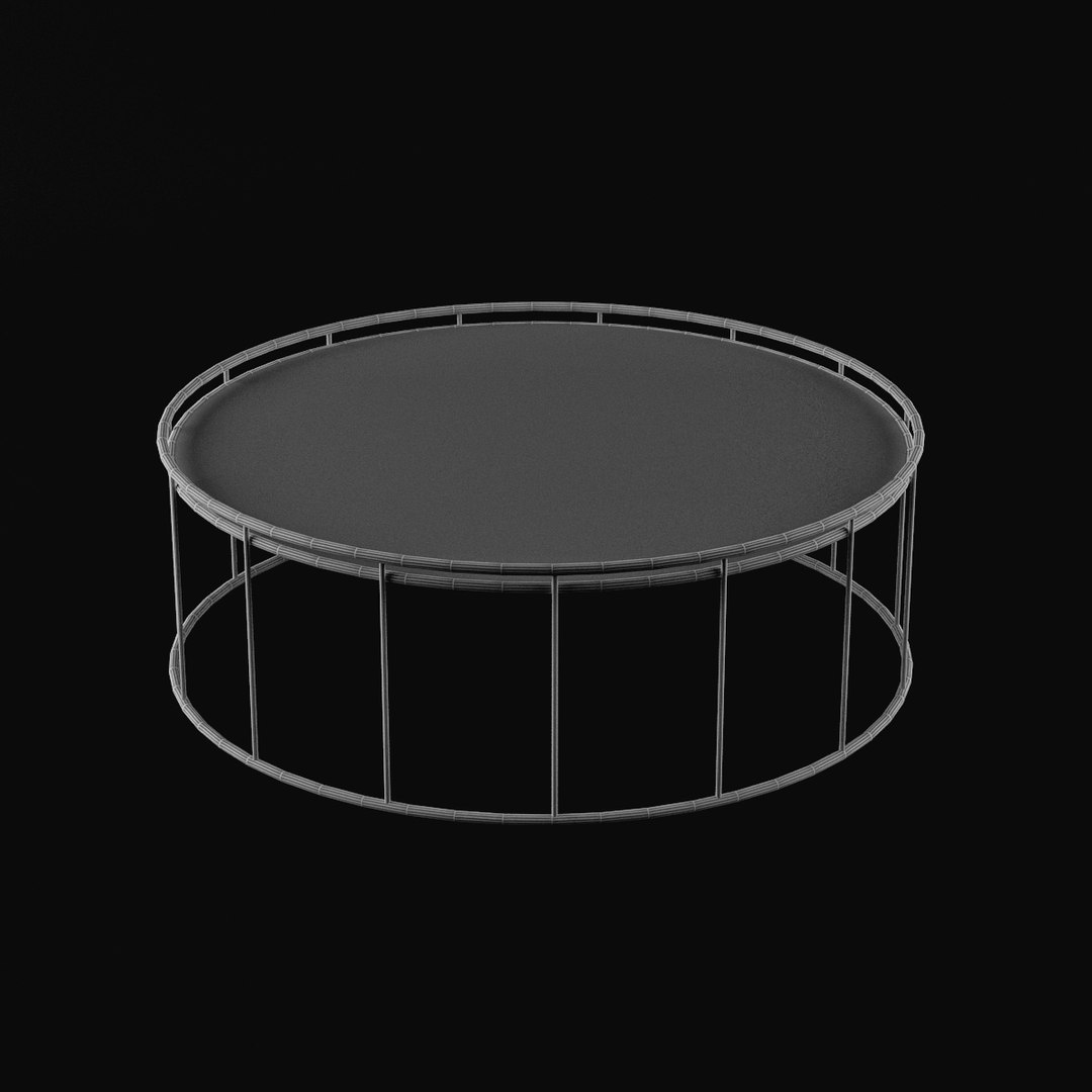 Modern Coffee Table 3d Model