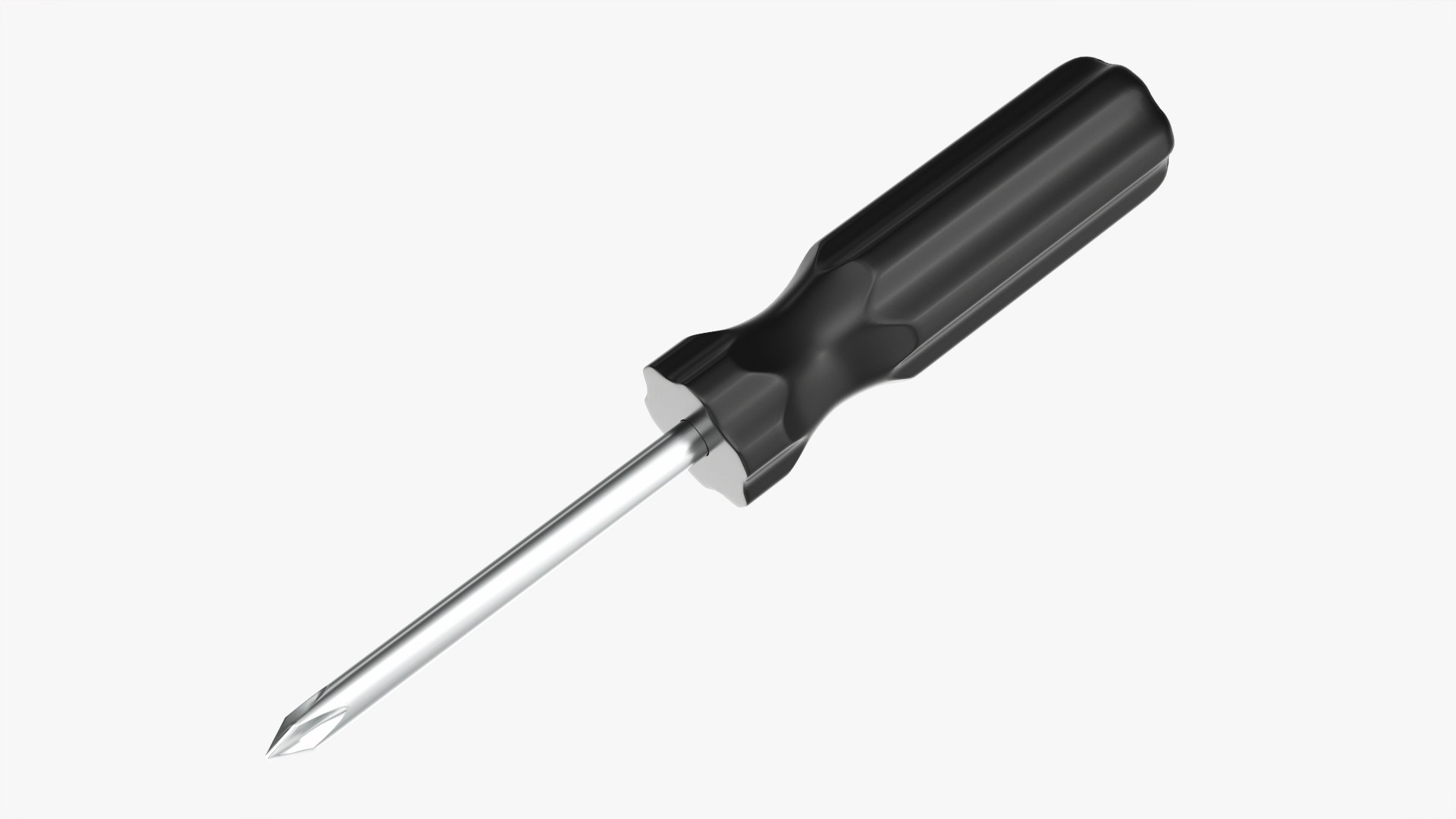 3D Cross Head Screwdriver 02 Model - TurboSquid 1756524