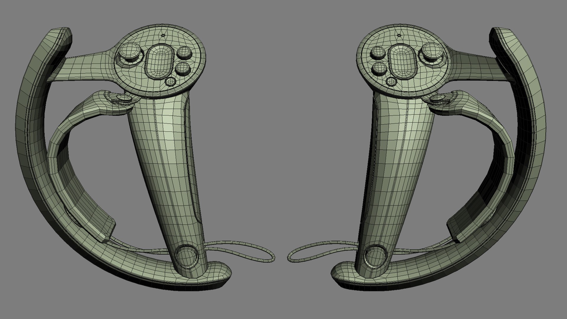 Valve Index Controllers 3D Model - TurboSquid 1550515