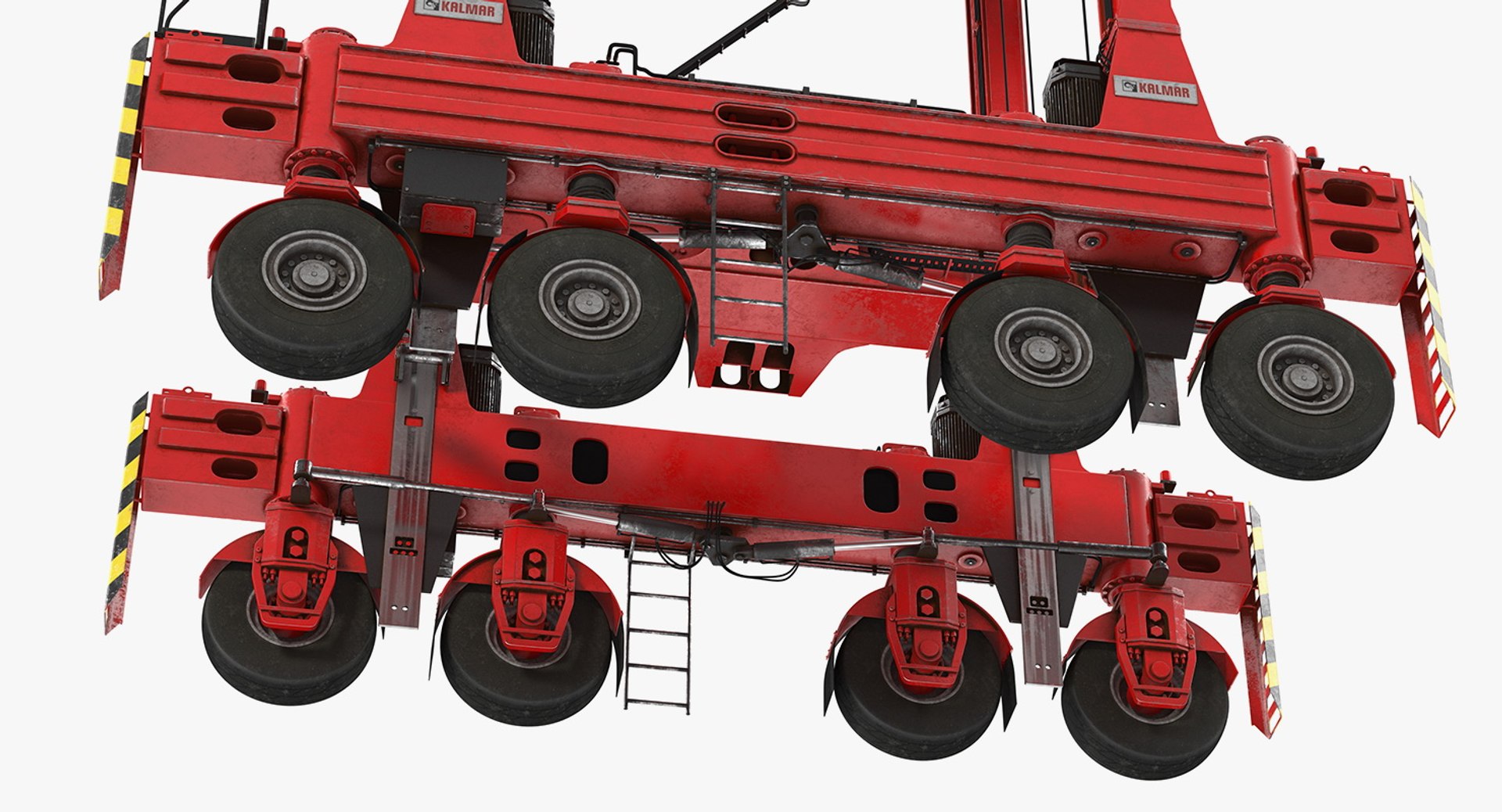 Kalmar Hybrid Straddle Carrier 3D Model - TurboSquid 1364886