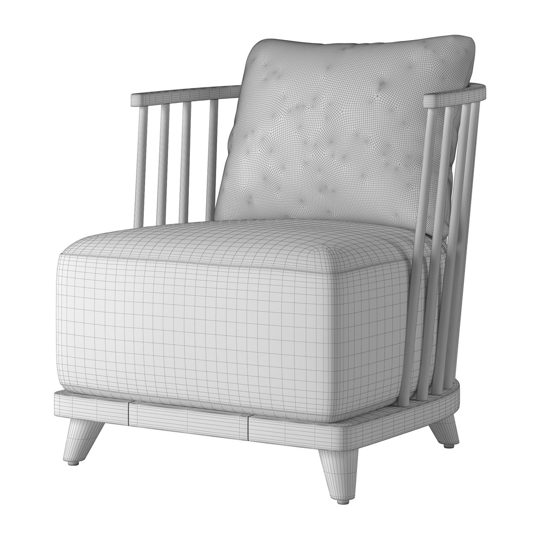 3D RH CALA LOUNGE CHAIR - TurboSquid 1743172