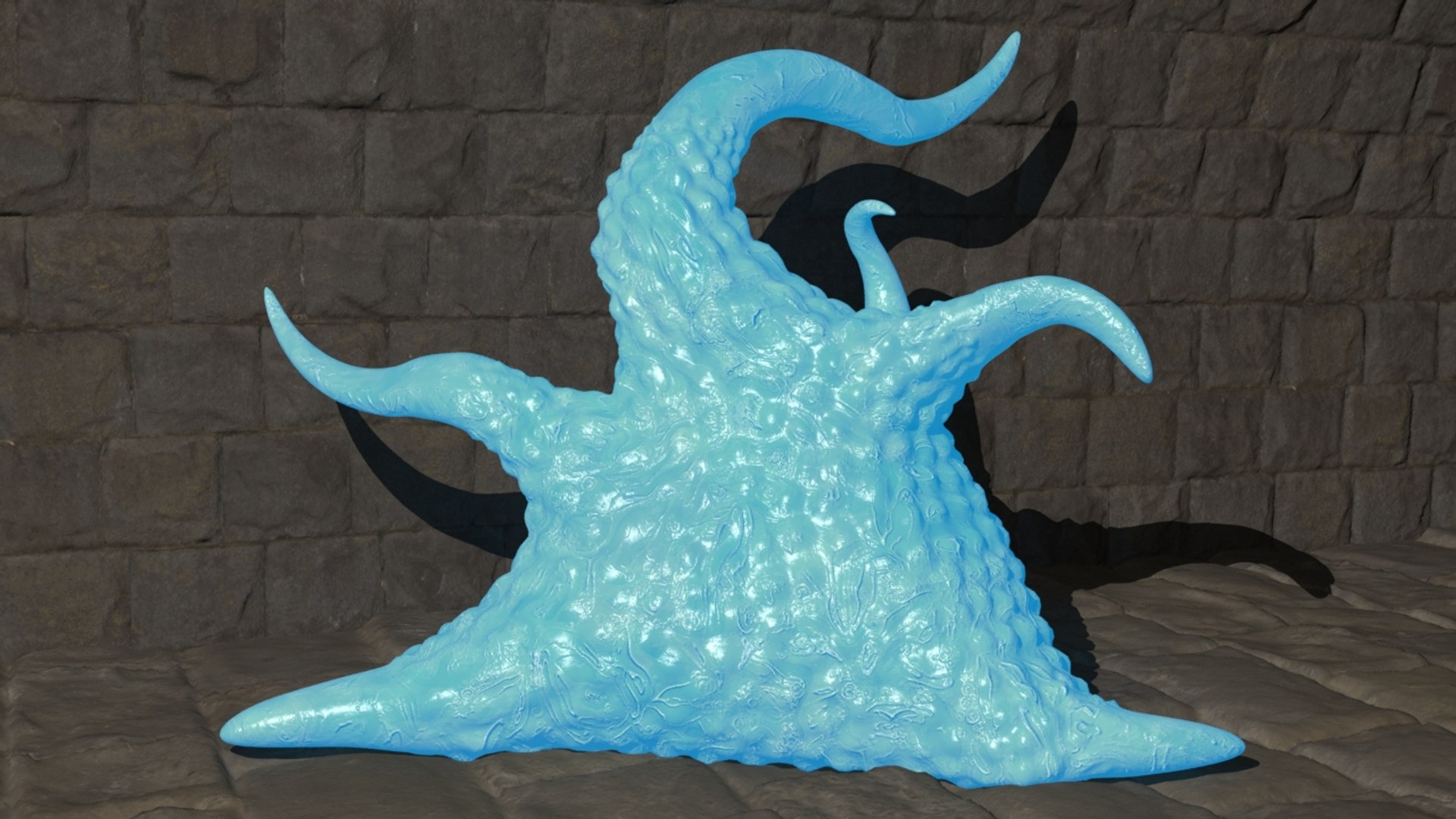 3D Rigged Slime Model - TurboSquid 1371534