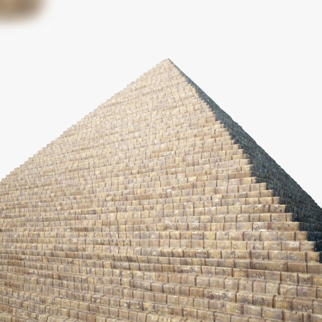 3D Model Pyramid Menkaure - TurboSquid 1473037