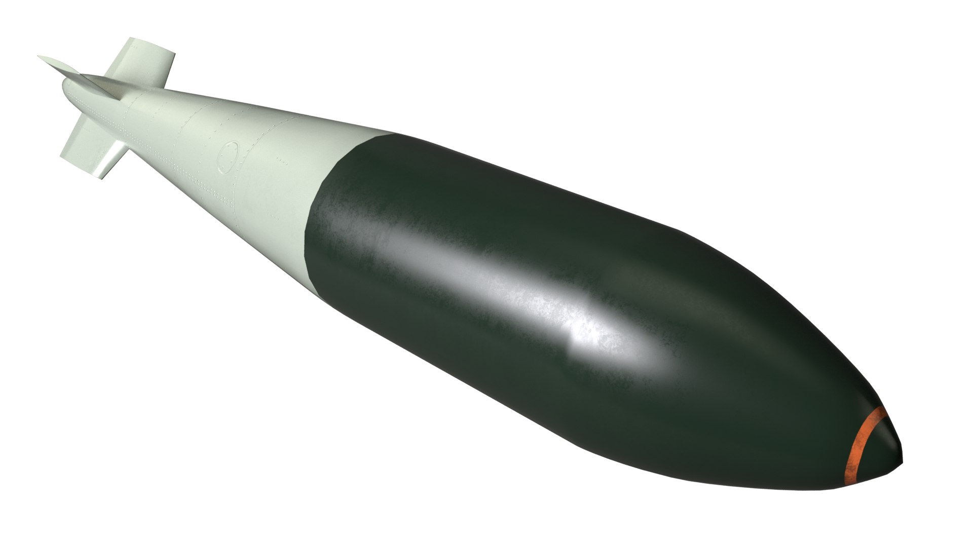 3D Tallboy Bomb Model - TurboSquid 2225480