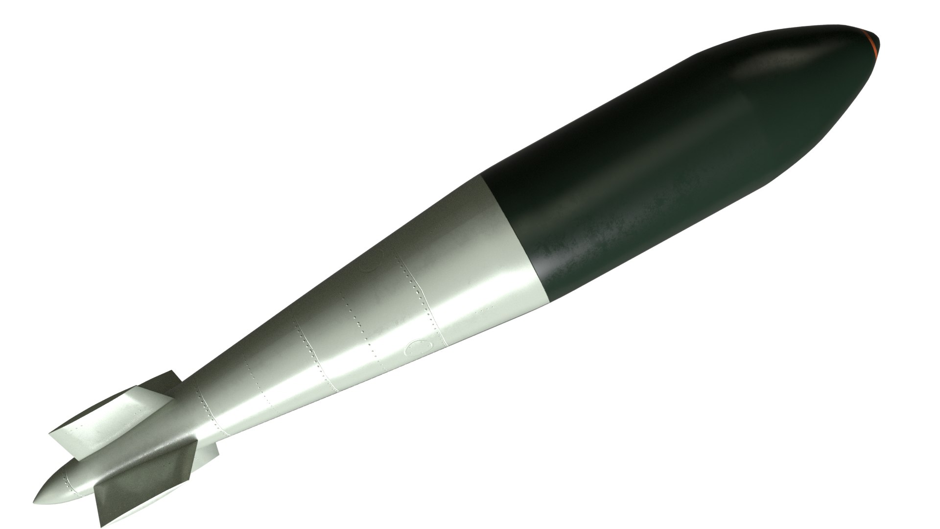 3D Tallboy Bomb Model - TurboSquid 2225480